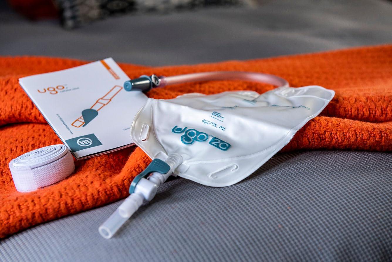 UGO Leg Pockets (10-Pack) - Soft Back Urinary Drainage Bags & Catheter ...