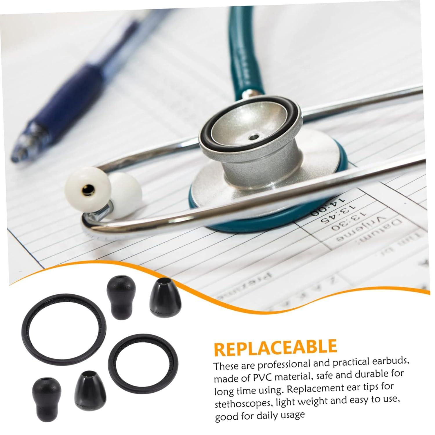 Buy 2 Sets Stethoscope Accessory Kit - Tube Replacement Covers & Ear ...