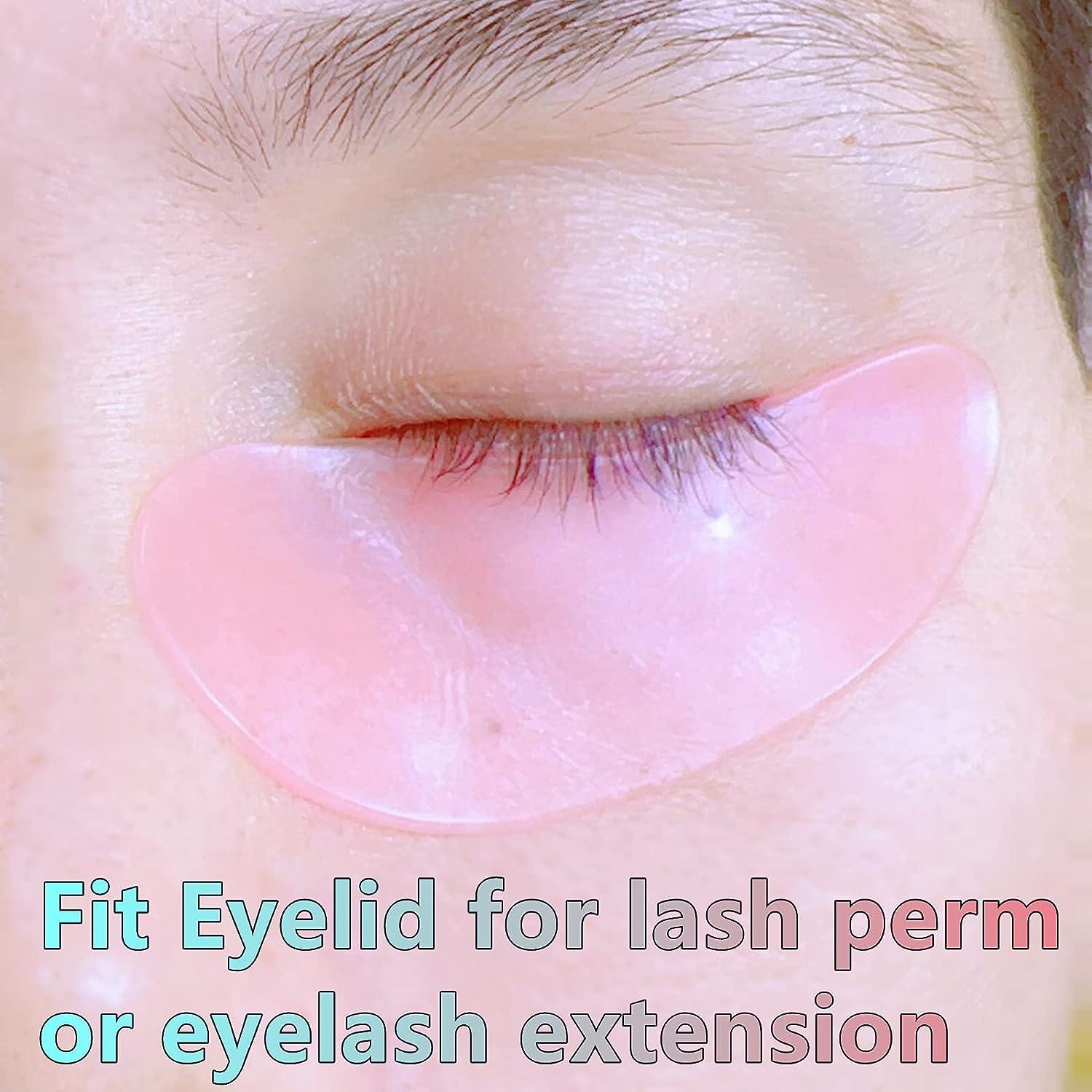 Silicone Under Eye Patches - 6 Pairs for Lash Lift, Extension ...