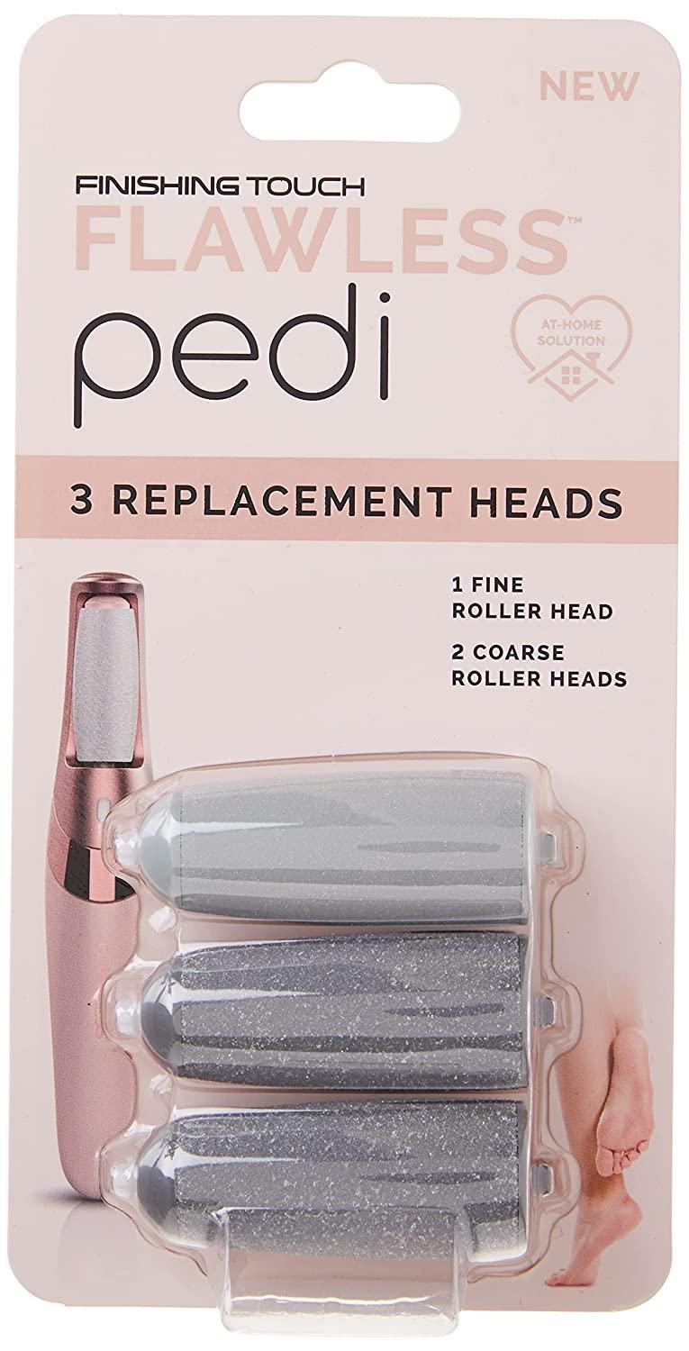 Finishing Touch Flawless Pedi Replacement Heads - 3 Piece Attachment ...
