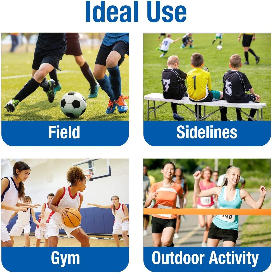 189 Piece Coaches First Aid Kit in Duffle Bag - Essential Sports Safety ...