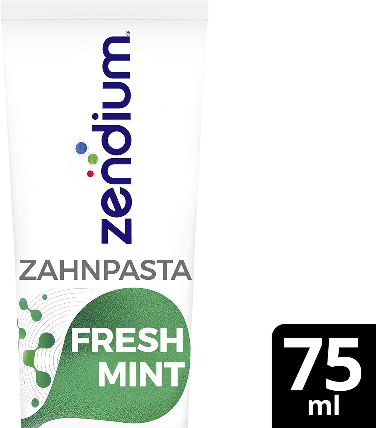 Zendium Toothpaste for Naturally Fresh Breath - Fresh Mint Proteins ...