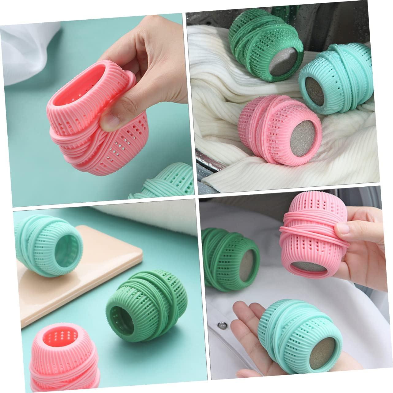 Healeved 9 Pcs Washing Machine Laundry Ball Washer Ball Detergent Non ...