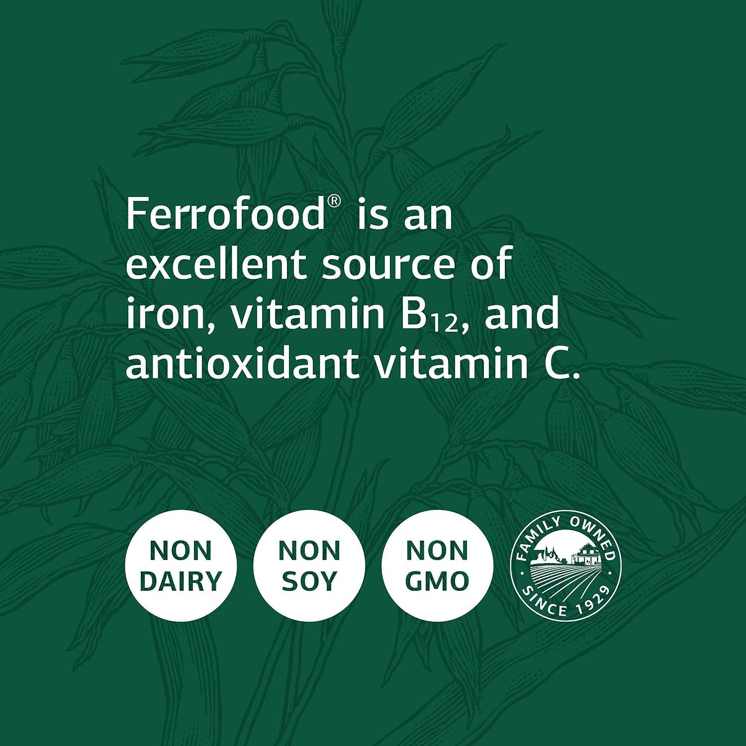 Standard Process Ferrofood - Whole Food Antioxidant Supplement for ...