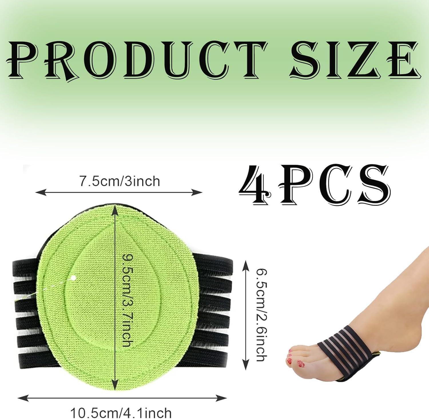Orthotic Arch Support Foot Pads - 2 Pair Set for Pain Relief | Ideal ...