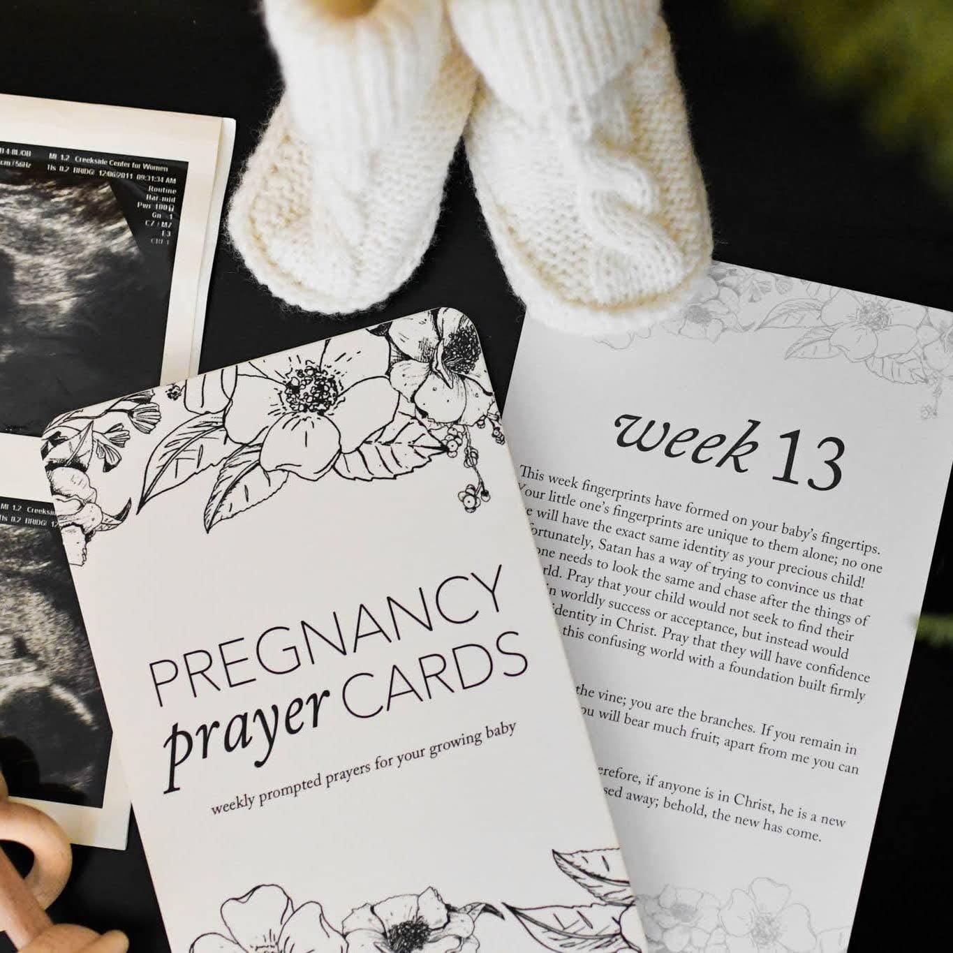 Pregnancy Prayer Cards by Duncan & Stone - Thoughtful Gift for ...