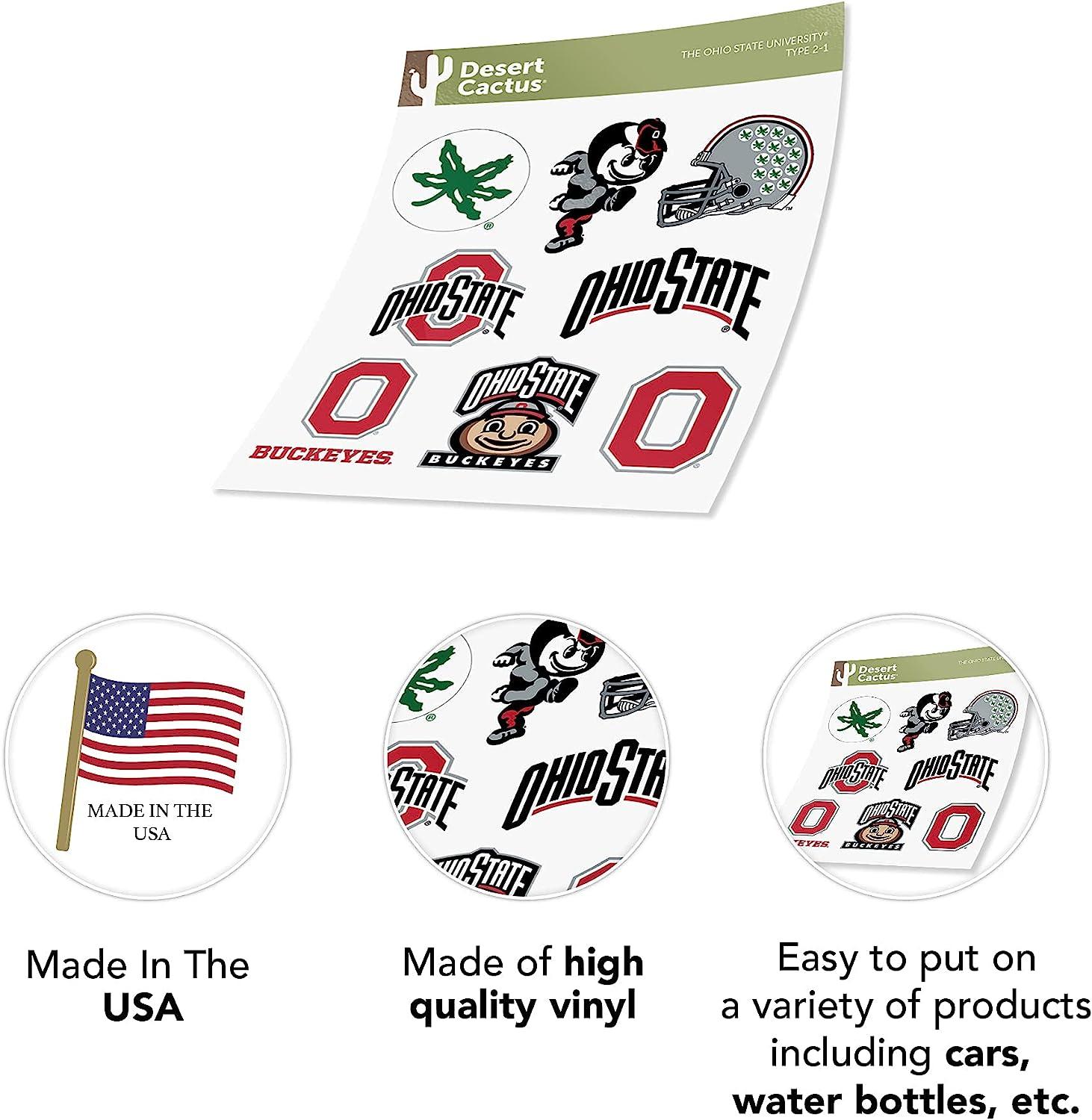 Ohio State University OSU Buckeyes Sticker - Vinyl Decal for Laptop ...