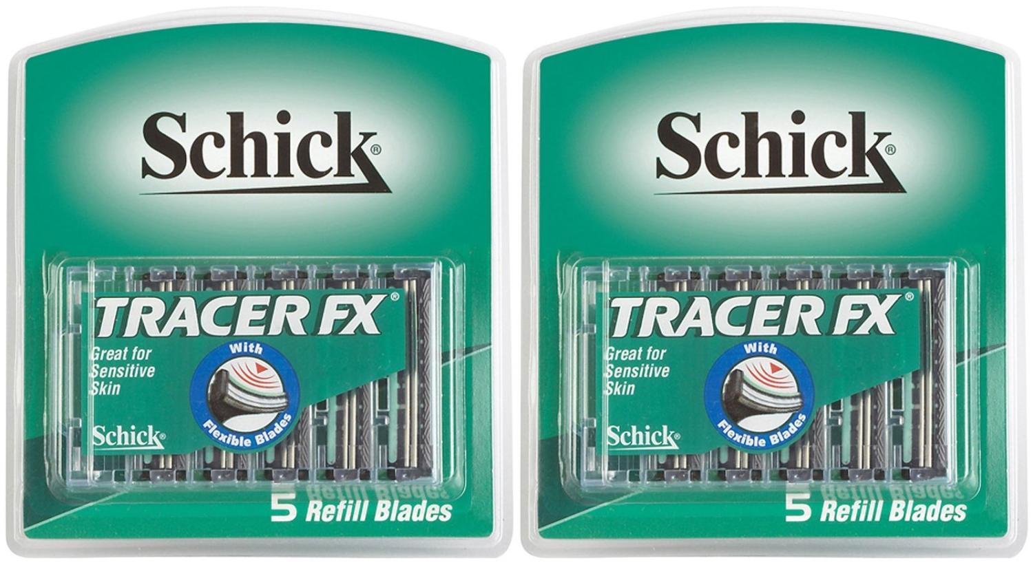 Buy Schick Tracer FX 5 Refill Blades - International Shipping Available ...