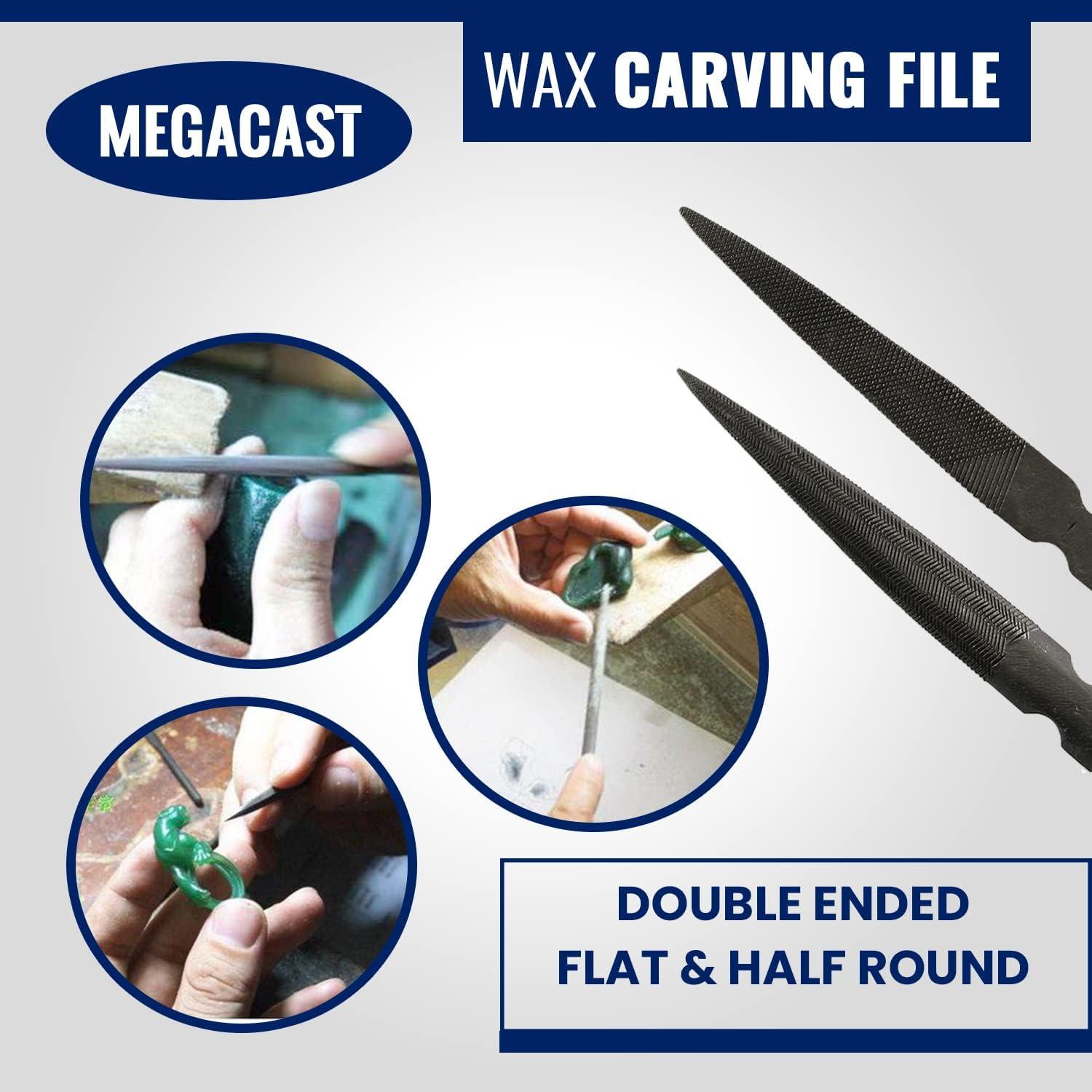 Double Ended Half Round Wax File Jewelry Tool - Carving and Filing ...