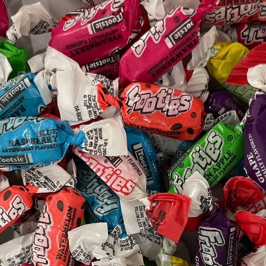 Tootsie Frooties Mix - 1.5 lbs of 10 Flavors + Mystery Candy Gift ...