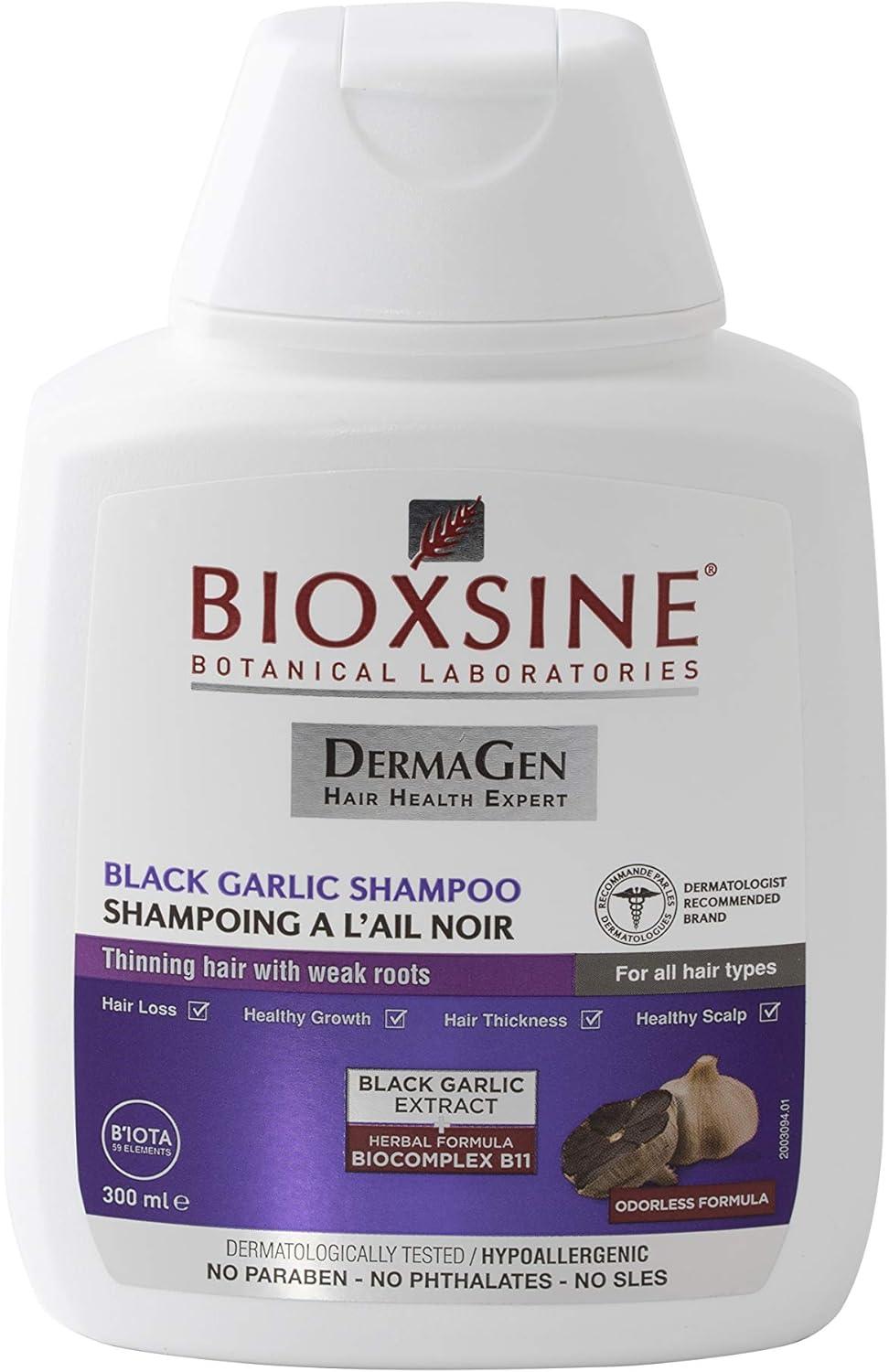 Bioxsine Herbal Shampoo with Black Garlic for Hair Loss / Odourless ...