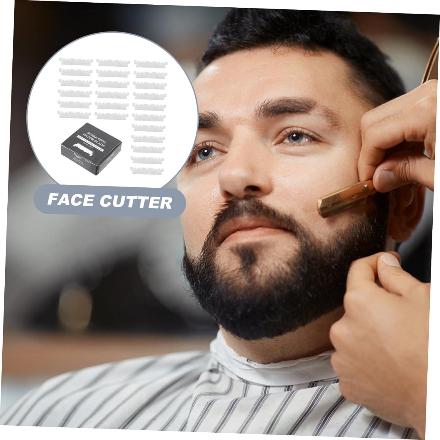 Magiclulu 400 Stk Razor Blades - Premium Rustproof Facial Razor Tools ...