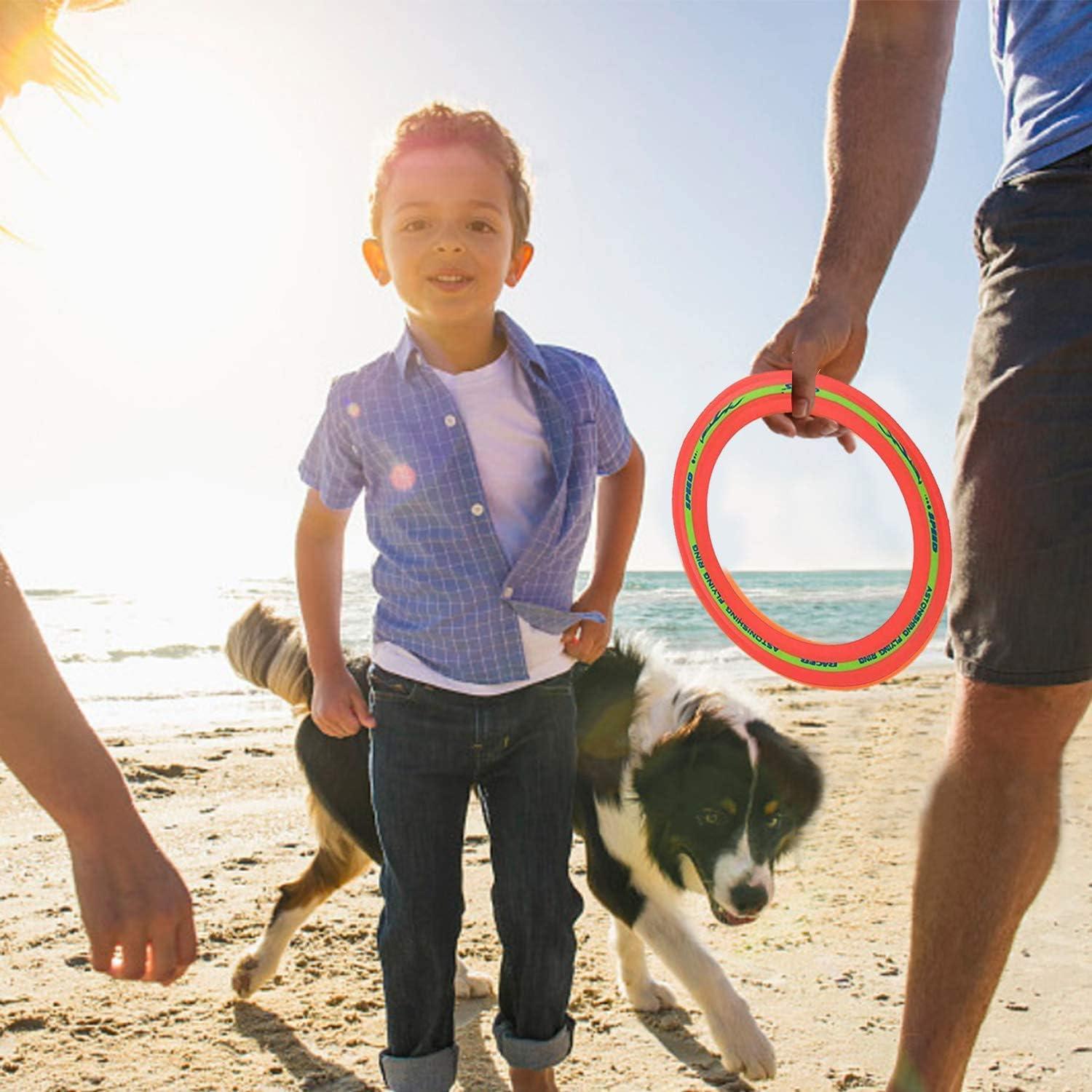 6 Pack Flying Aero Discs - Ultimate Glider Toss Game for Kids & Adults ...
