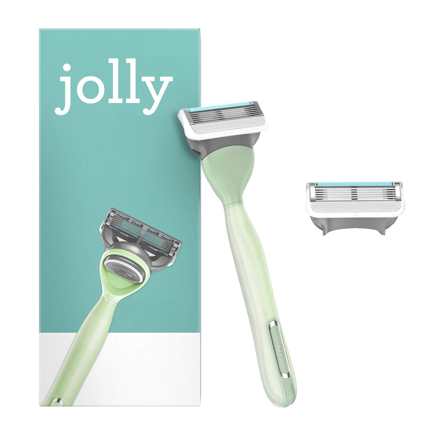 Buy Gillette Jolly Ladies Razor - Turquoise + Replacement Blade - 1 ...