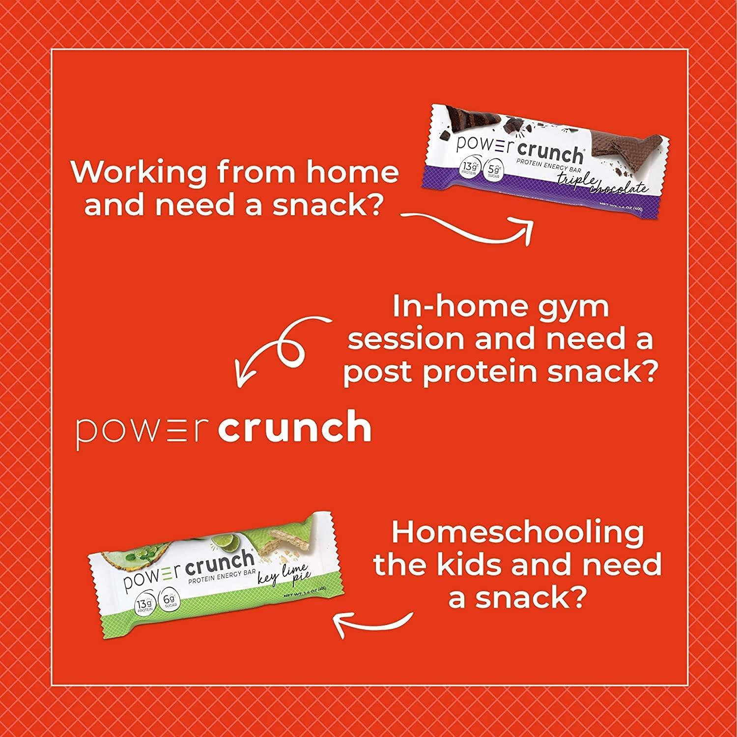 Power Crunch Whey Protein Bars Variety Pack - French Vanilla ...