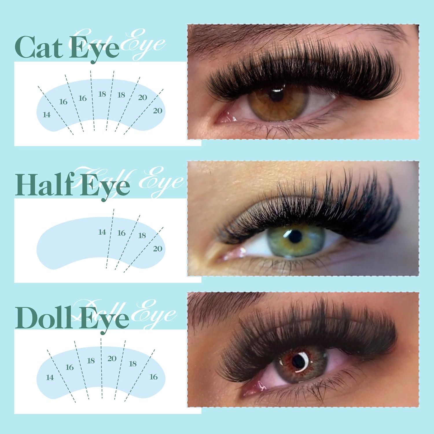 thick eyelashes extensions