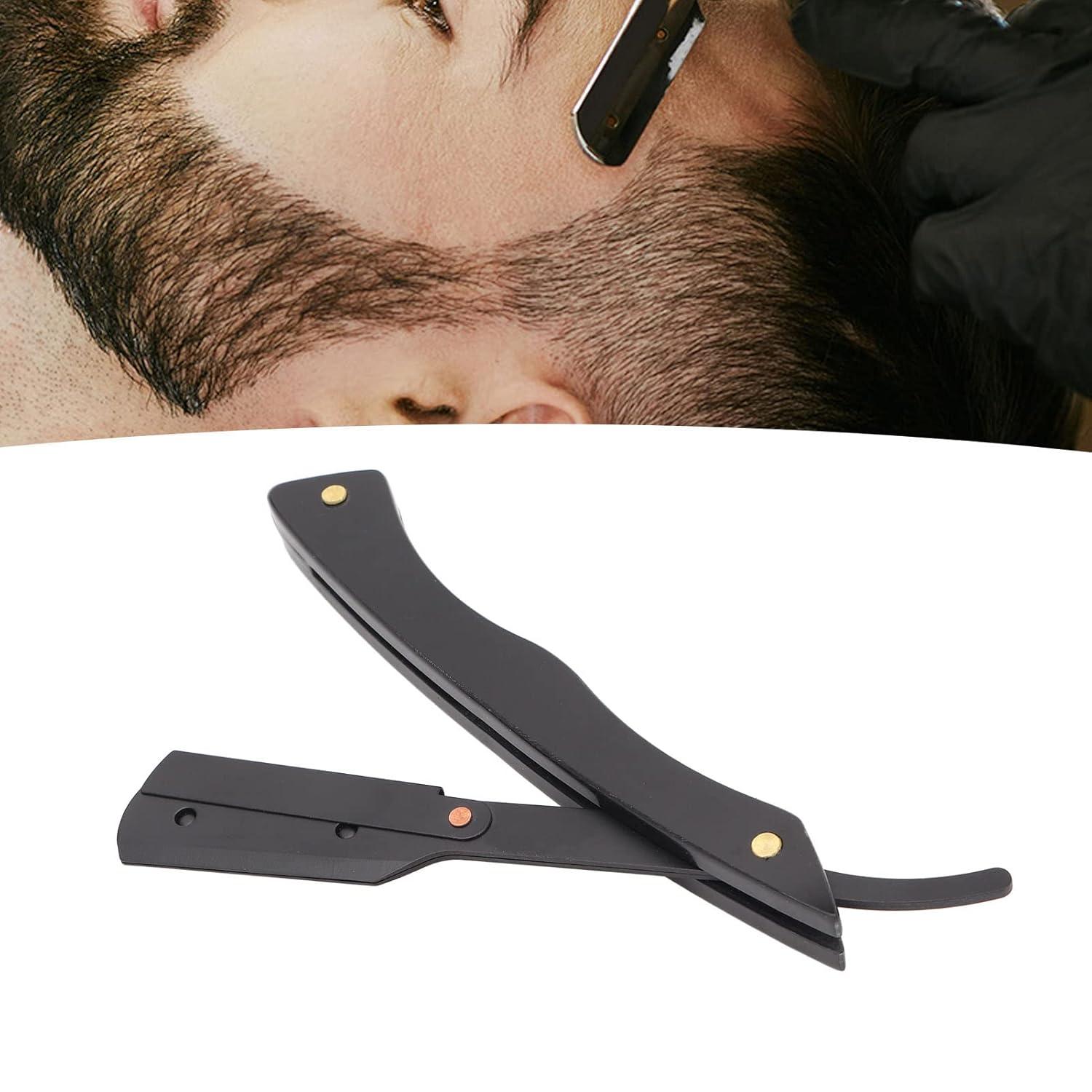 Classic Old-Fashioned Razor Blade Holder for Men | Foldable Straight ...