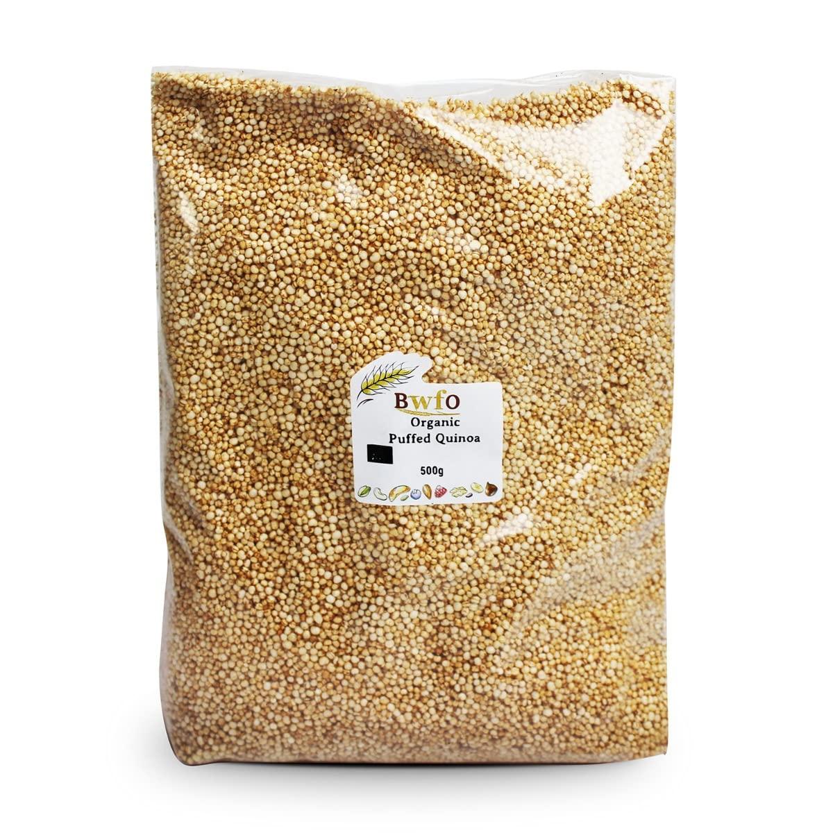 Organic Puffed Quinoa 500g (BWFO) | Buy Now with Express International ...