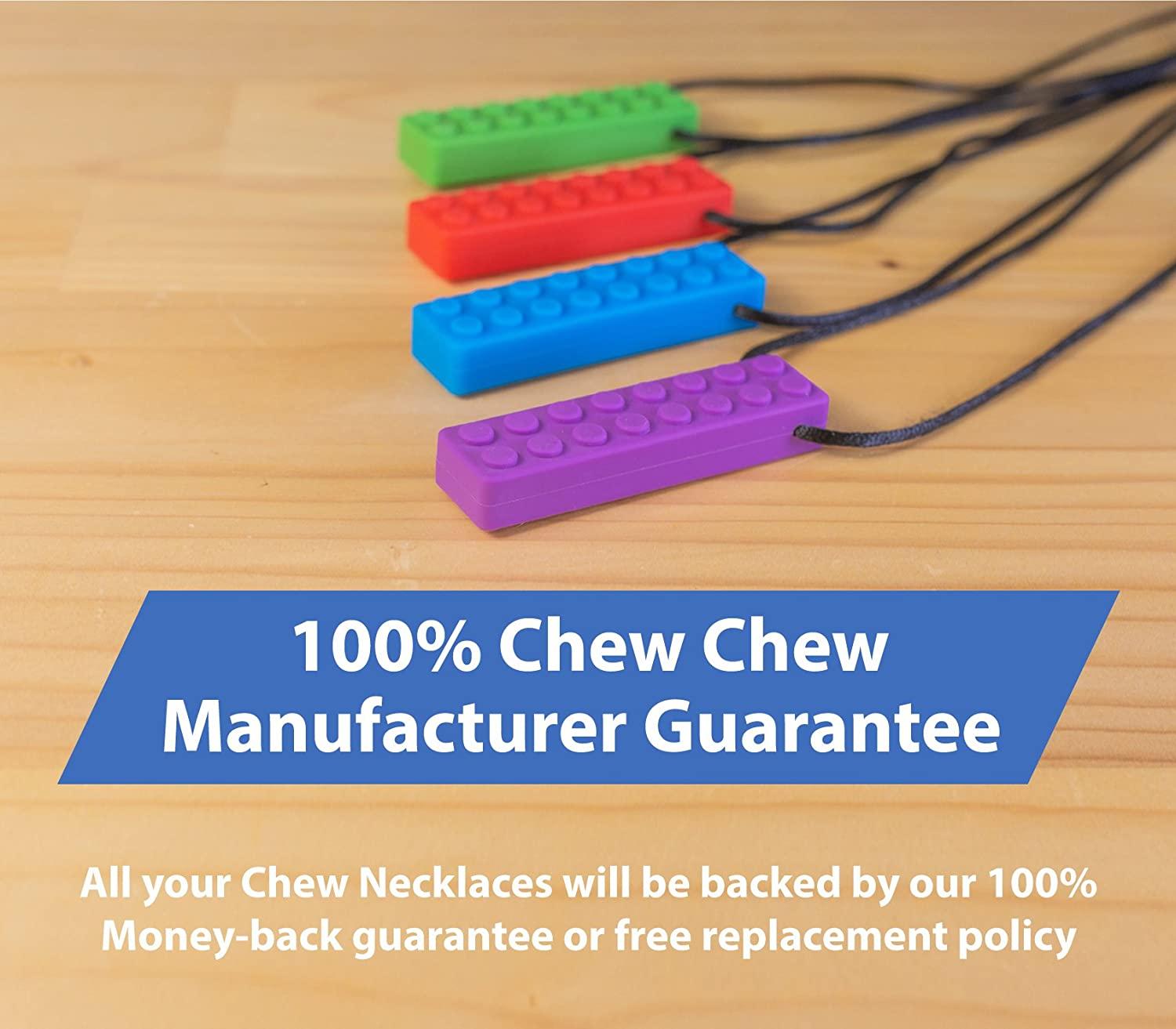 Tilcare Chew Chew Sensory Necklace - Textured Silicone Chewy Toys for ...