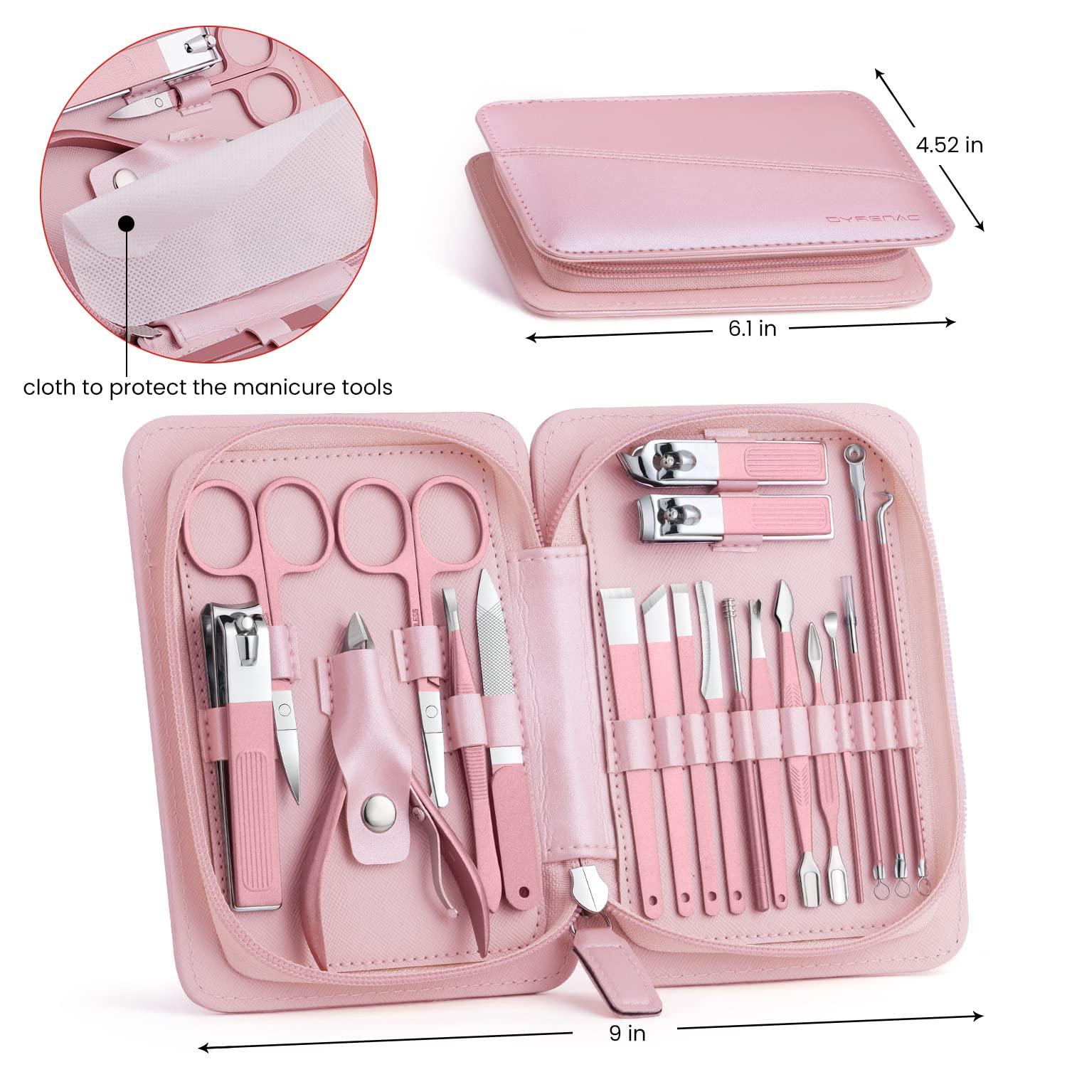 20 in 1 Professional Stainless Steel Manicure and Pedicure Set ...