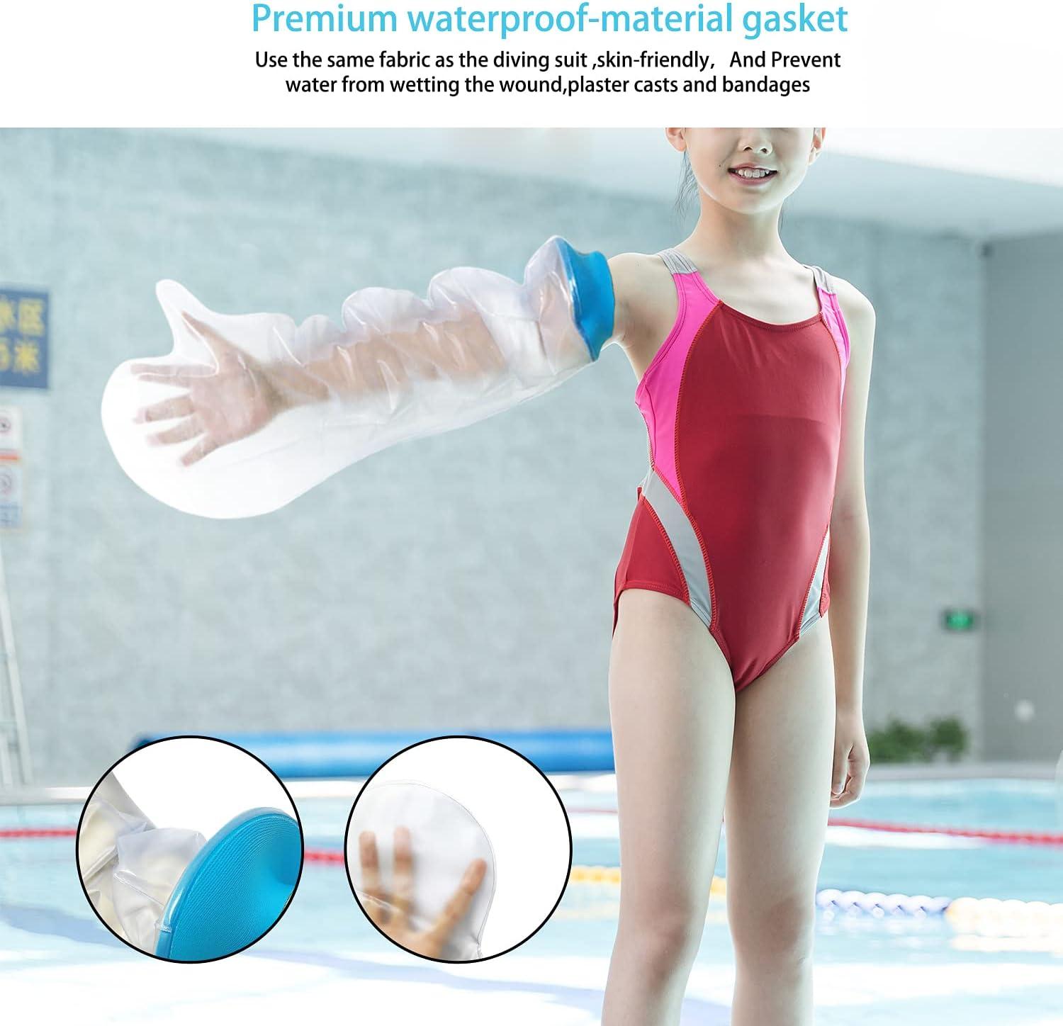 Waterproof Arm Cover for Shower - Full Arm Cast Protectors for Kids and ...