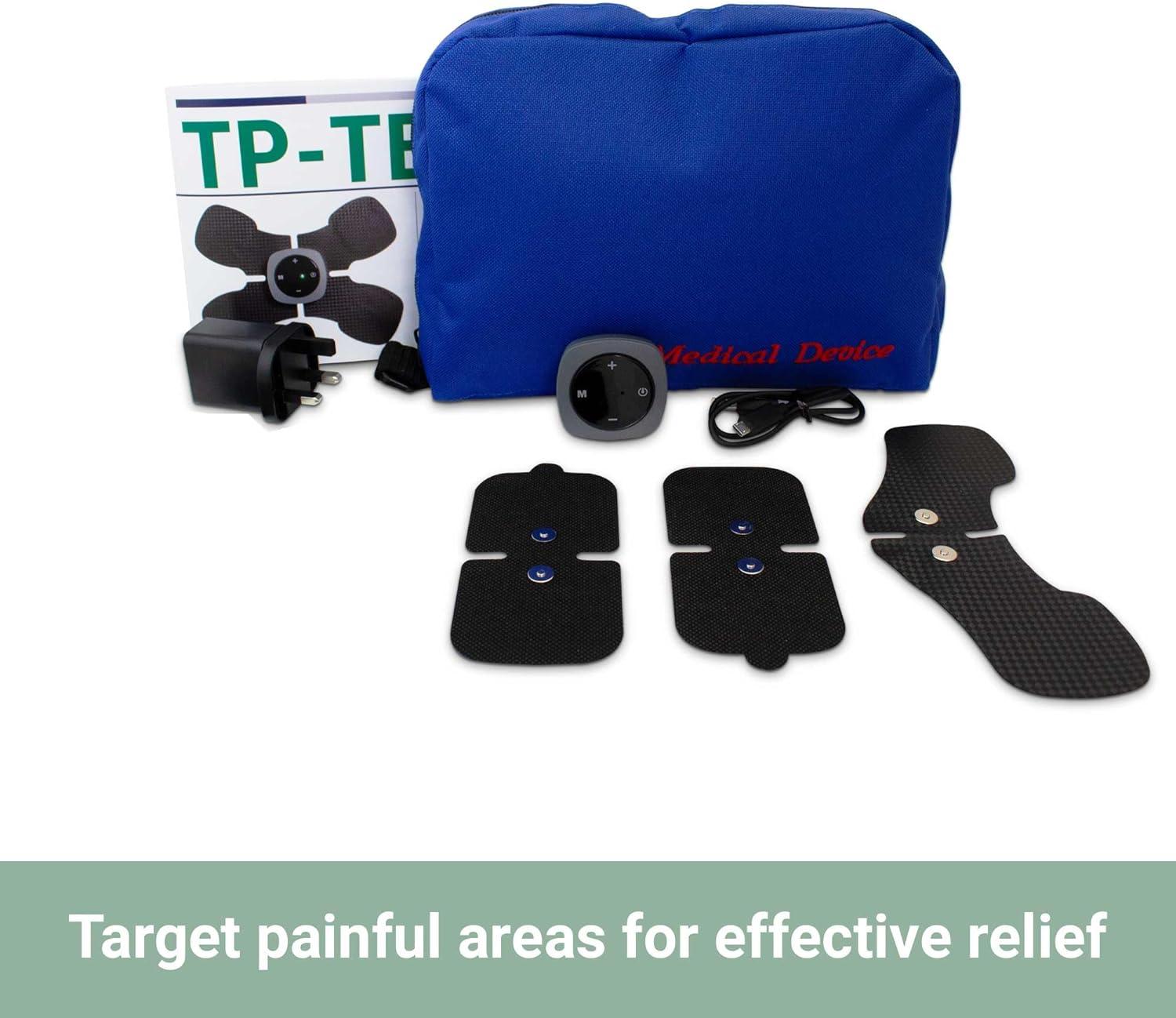 Wireless Rechargeable Mini TENS - Professional Strength Muscle ...