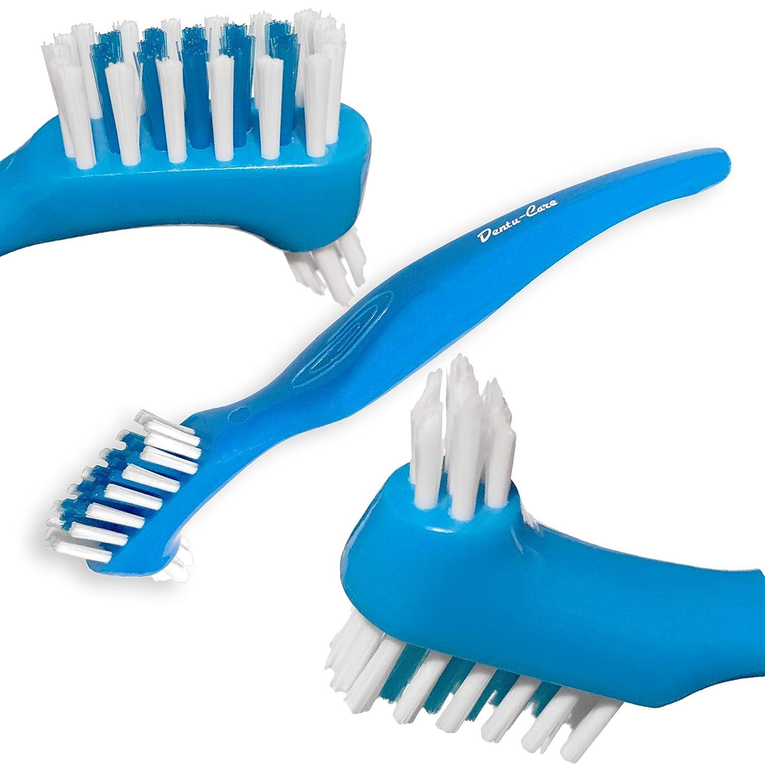 Stainaway Denture Cleaner: 80 Tablets Bundle + Dentu-Care Brush for ...