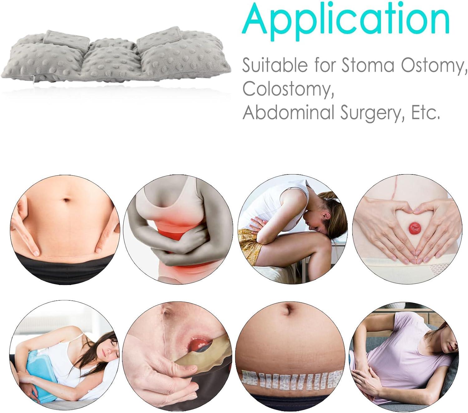 Stoma Security Belt Cushion - Protective Covers for Ileostomy ...