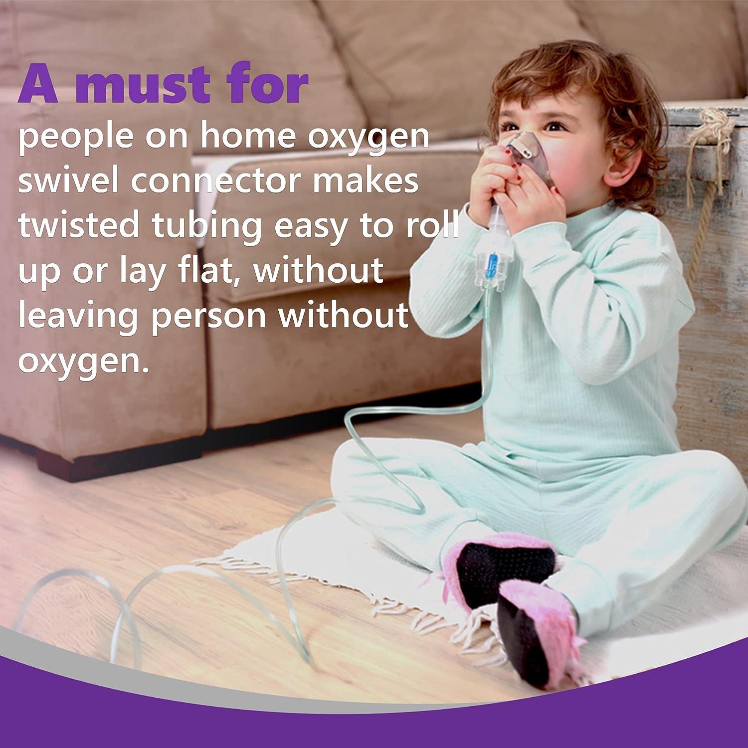 Oxygen Tubing Swivel Connector 10 Pack - The Original Connector's Used ...