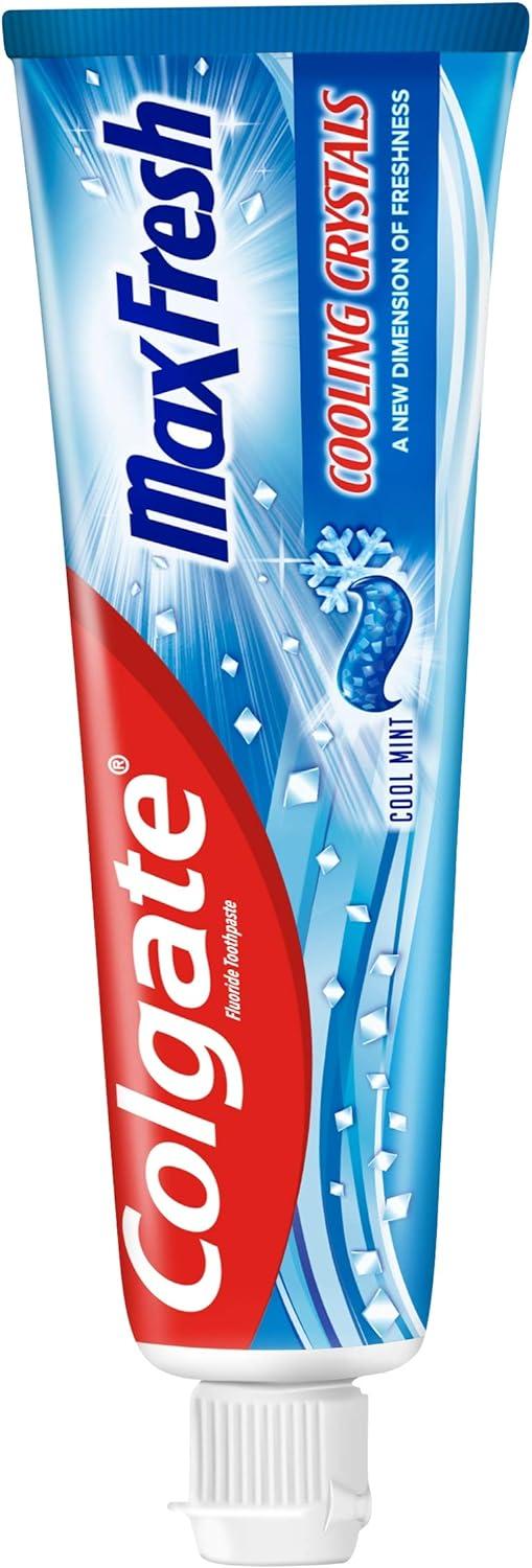 Colgate Max Fresh Cooling Crystals Toothpaste 125ml - Long-lasting ...