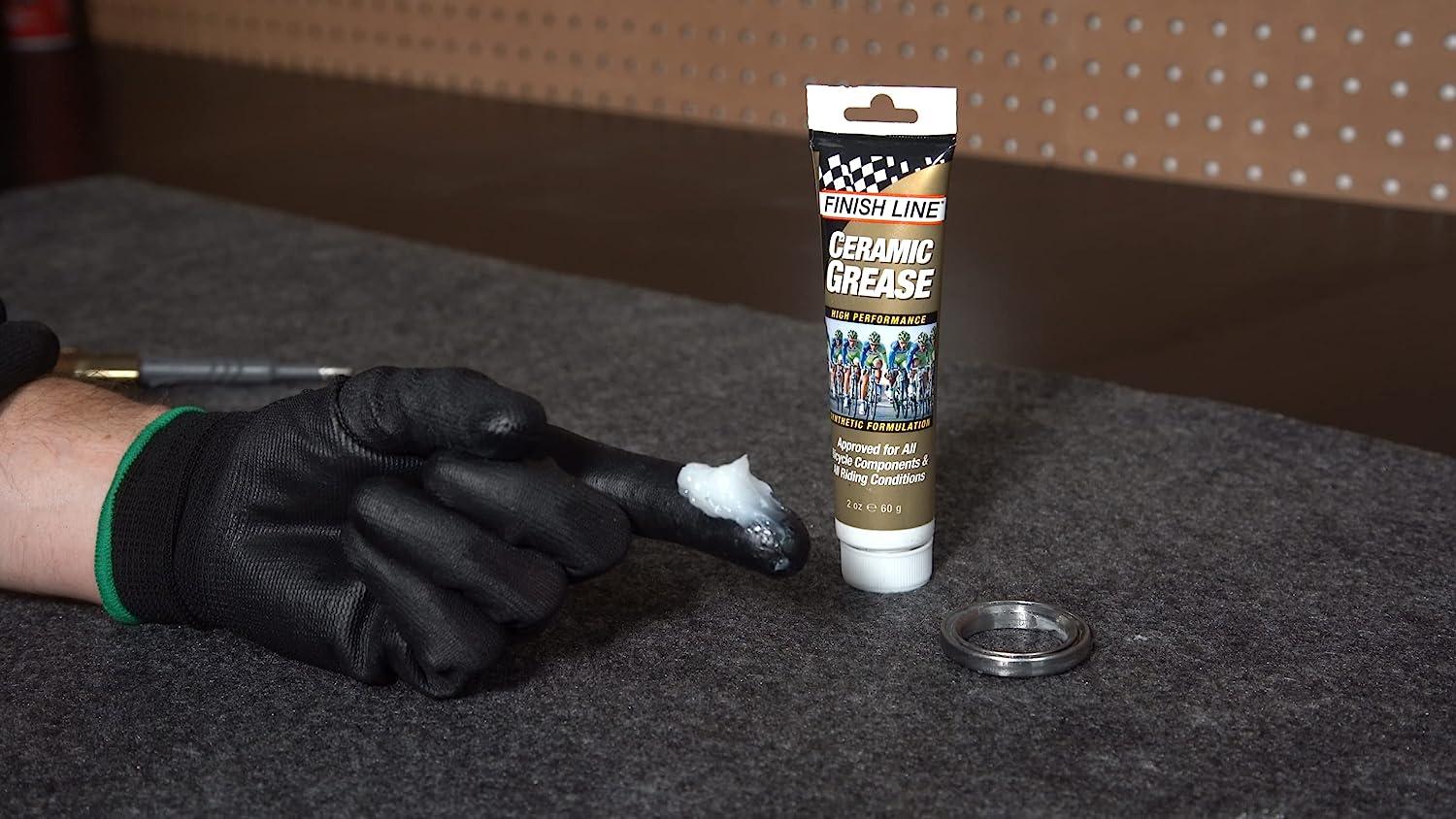 Finish Line Ceramic Grease 1lb Tub - High Performance Bicycle Lubricant ...