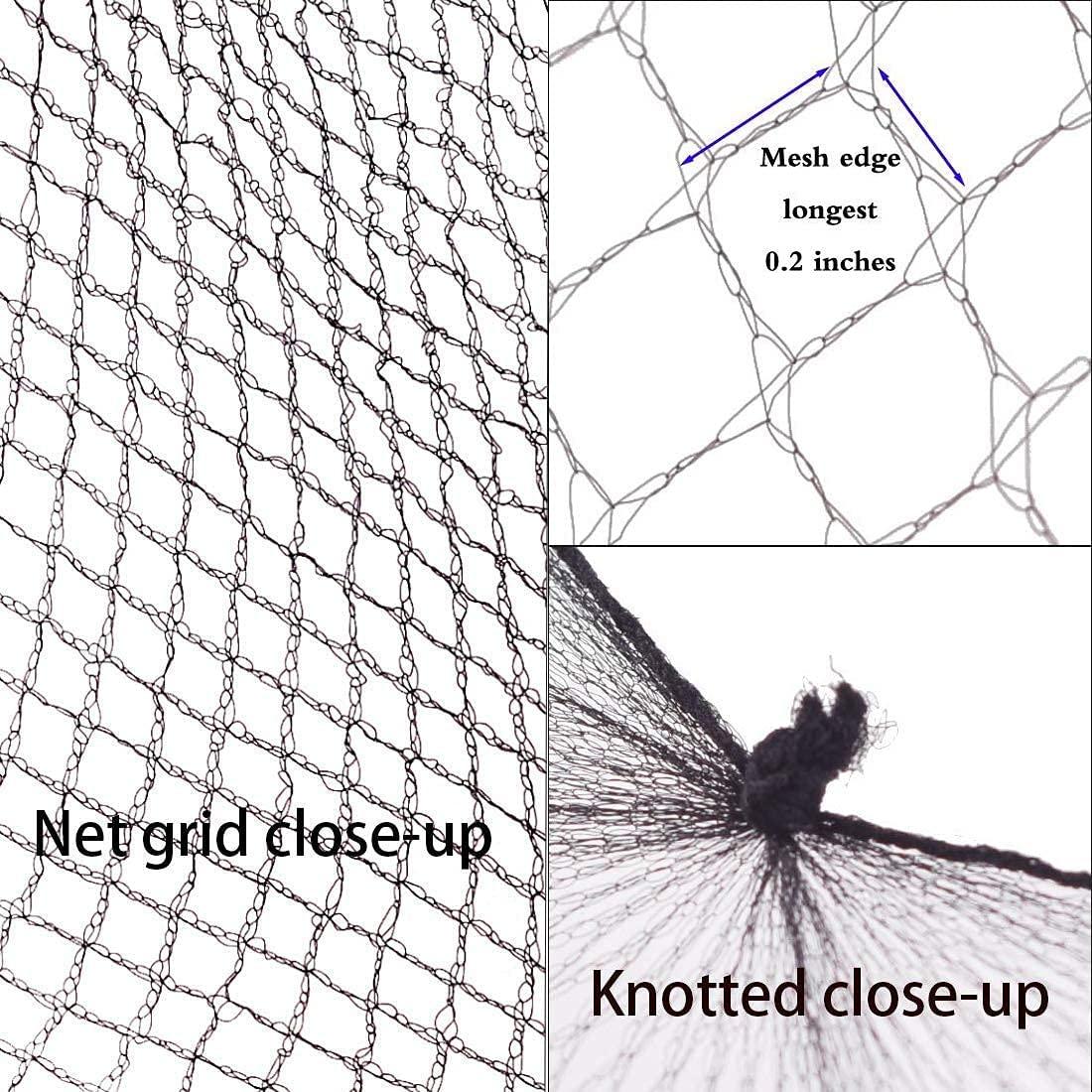 Smilco 20 Hair Net 100 Pcs - Elastic Invisible Mesh for Food Service ...