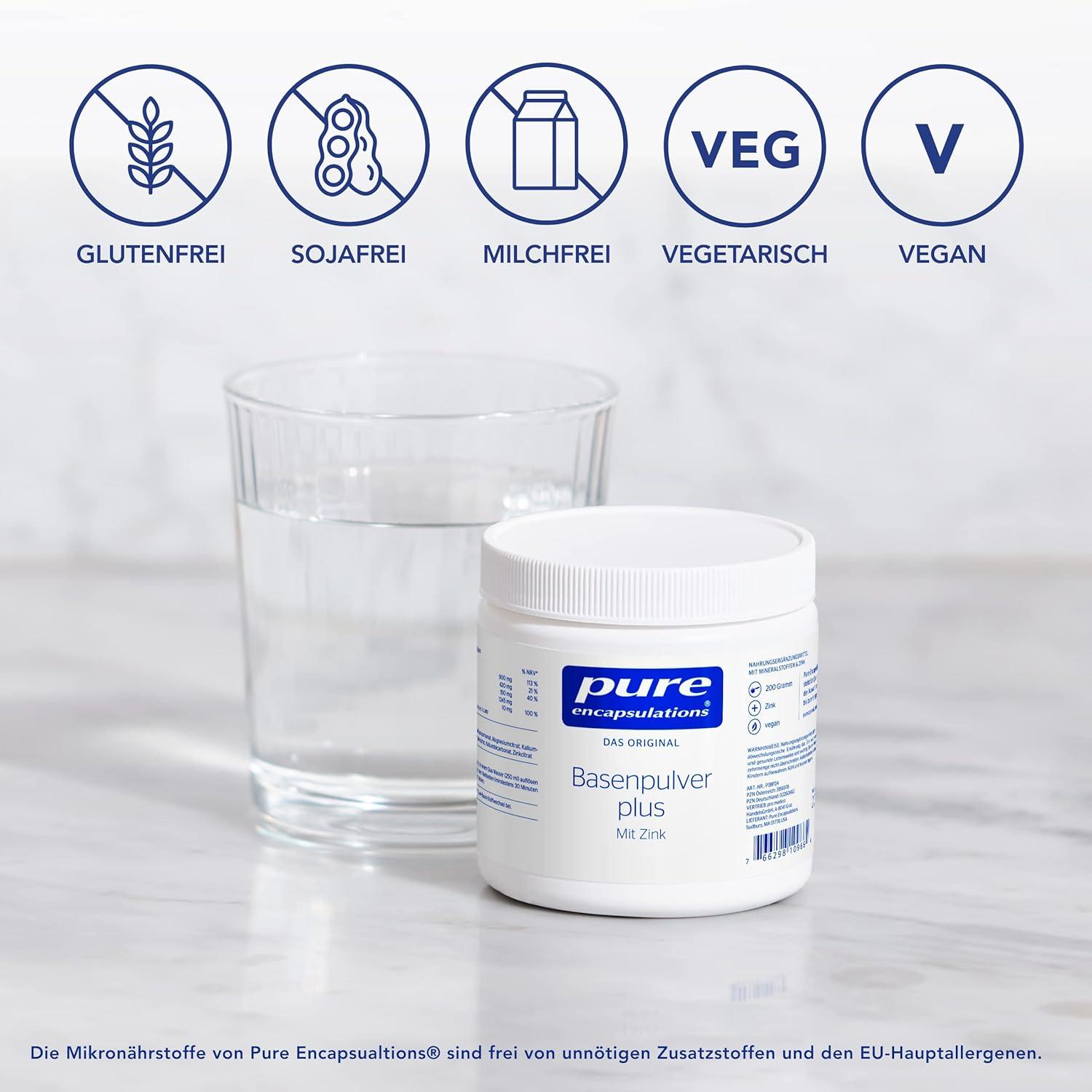 Pure Encapsulations Base Powder Plus - Optimize Acid-Base Balance ...