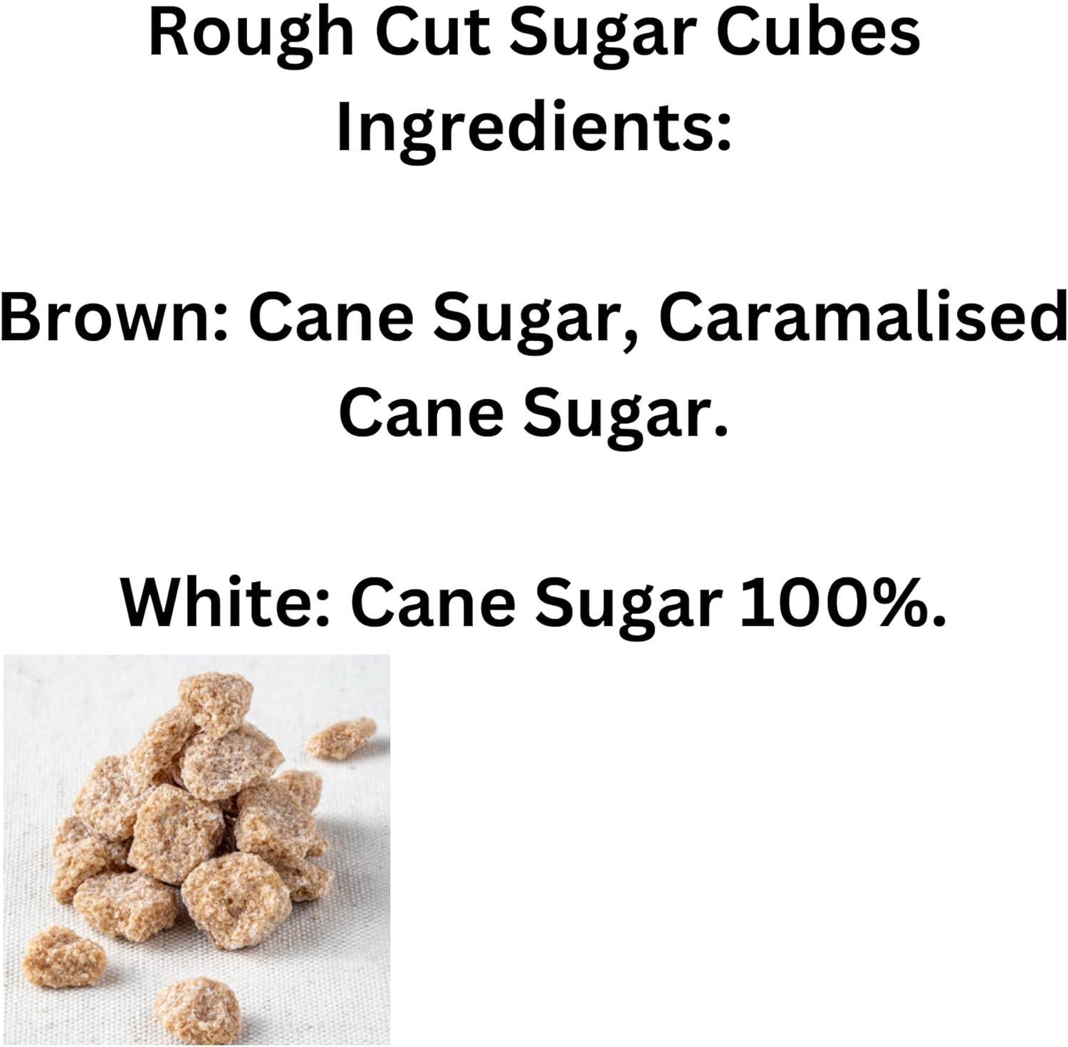 La Perruche White & Brown Sugar Cube Bundle - 500g x 2 | Natural Cane ...