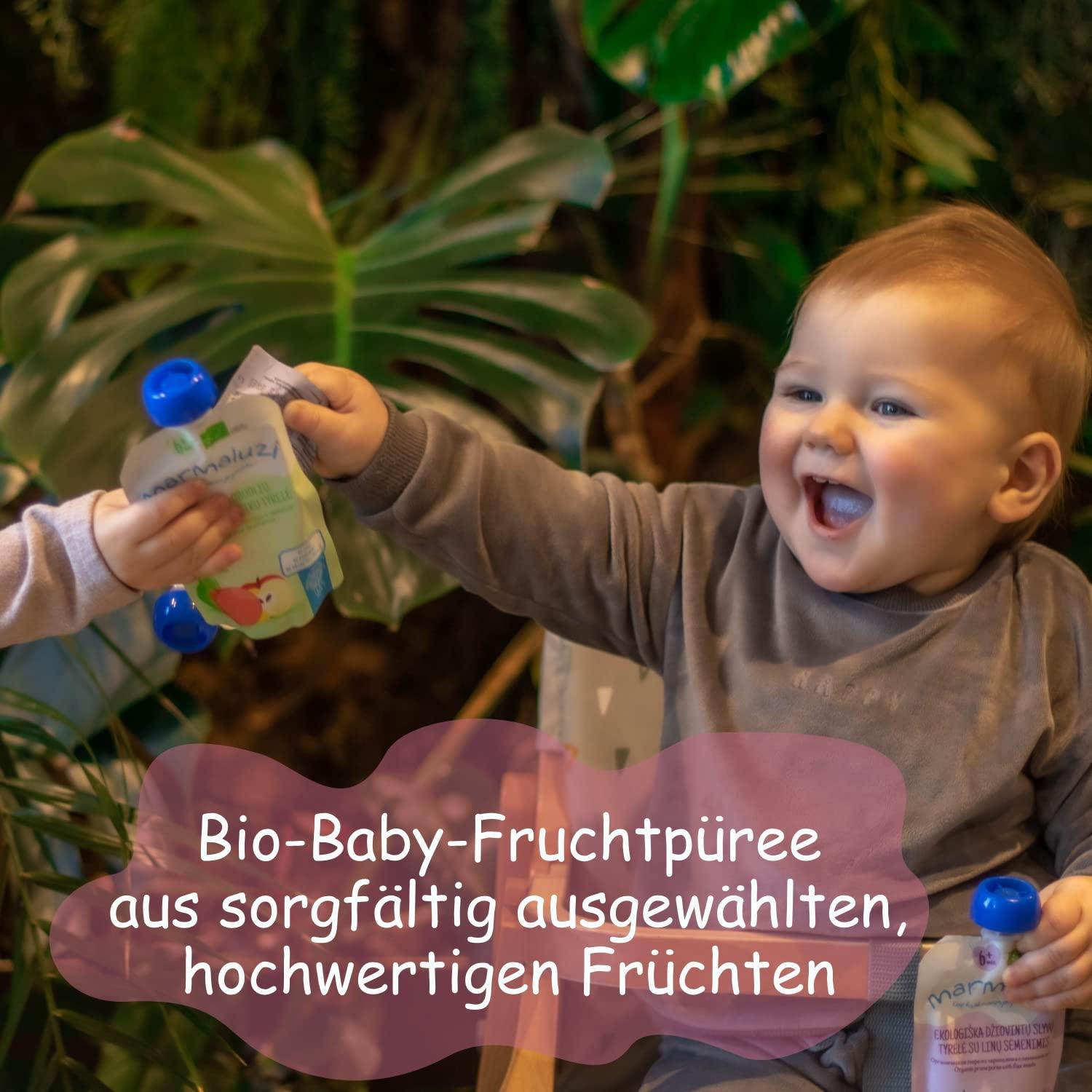 Buy Organic Quetschies by Marmaluzi - Premium Baby Fruit Pure for Kids ...