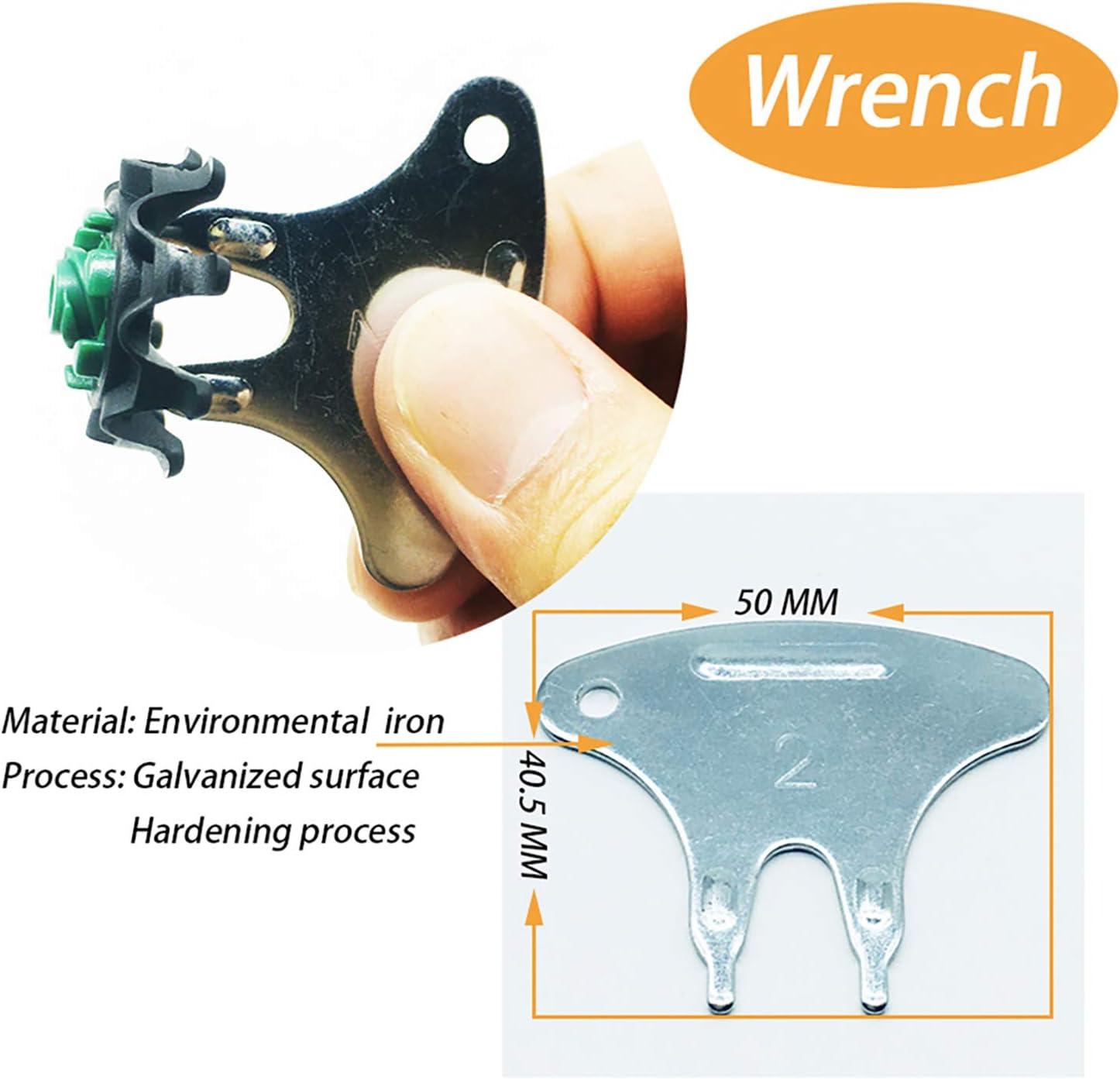 28 Count 5MM Fast Lock Golf Spikes - Easy Install Replacement Cleats in ...