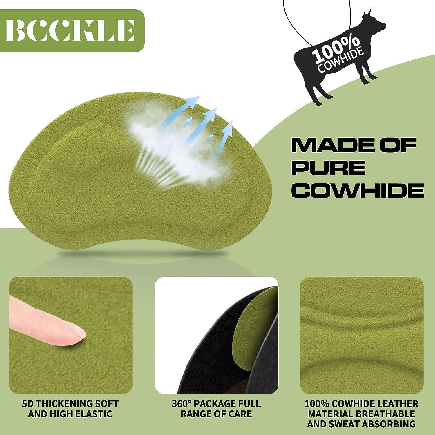 Shoe Fillers Toe Filler Inserts Cowhide Heel Pad for Loose Shoes - Men ...