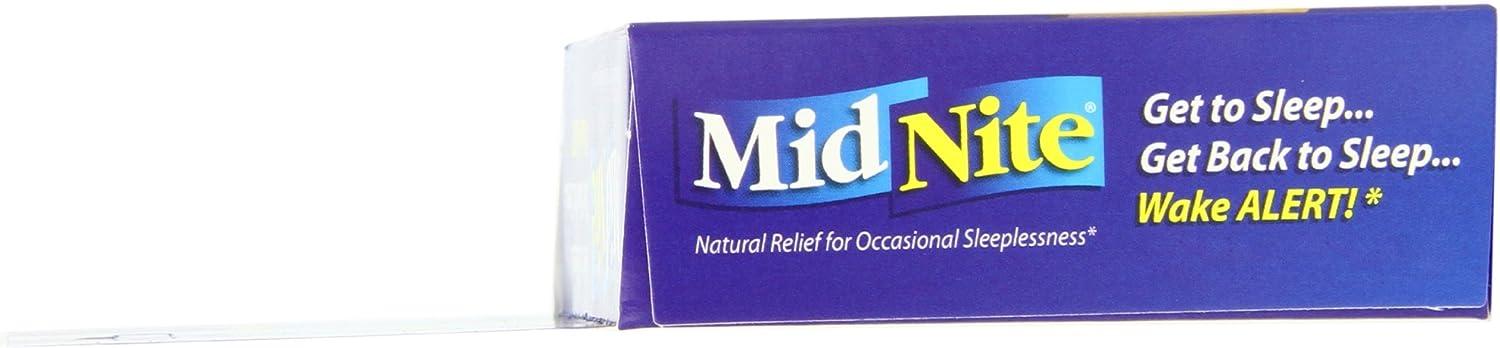 MidNite Natural Sleep Supplement 30-Count Box (Pack of 2) - Original ...