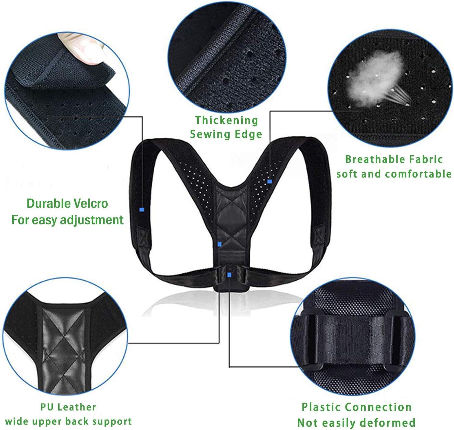 2023 Posture Corrector for Women Men - Comfortable Back Brace for ...