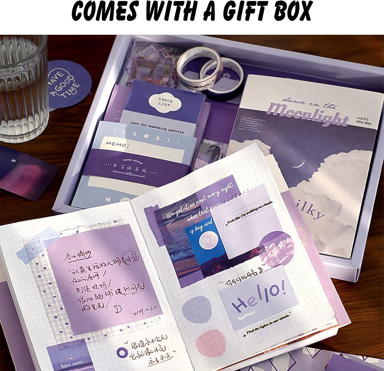 Vintage Aesthetic Scrapbook Kit(346pcs) Scrapbooking Supplies Kit with ...