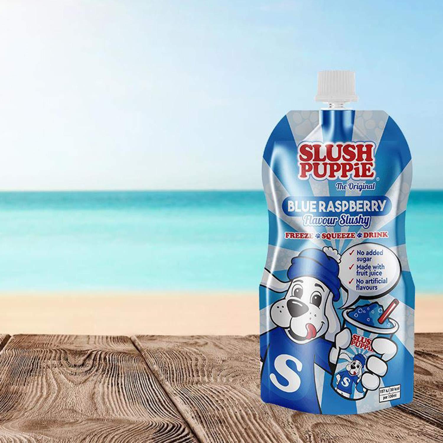Slush Puppie Bags - Blue Raspberry (3 Pack) | Premium Frozen Treats for ...