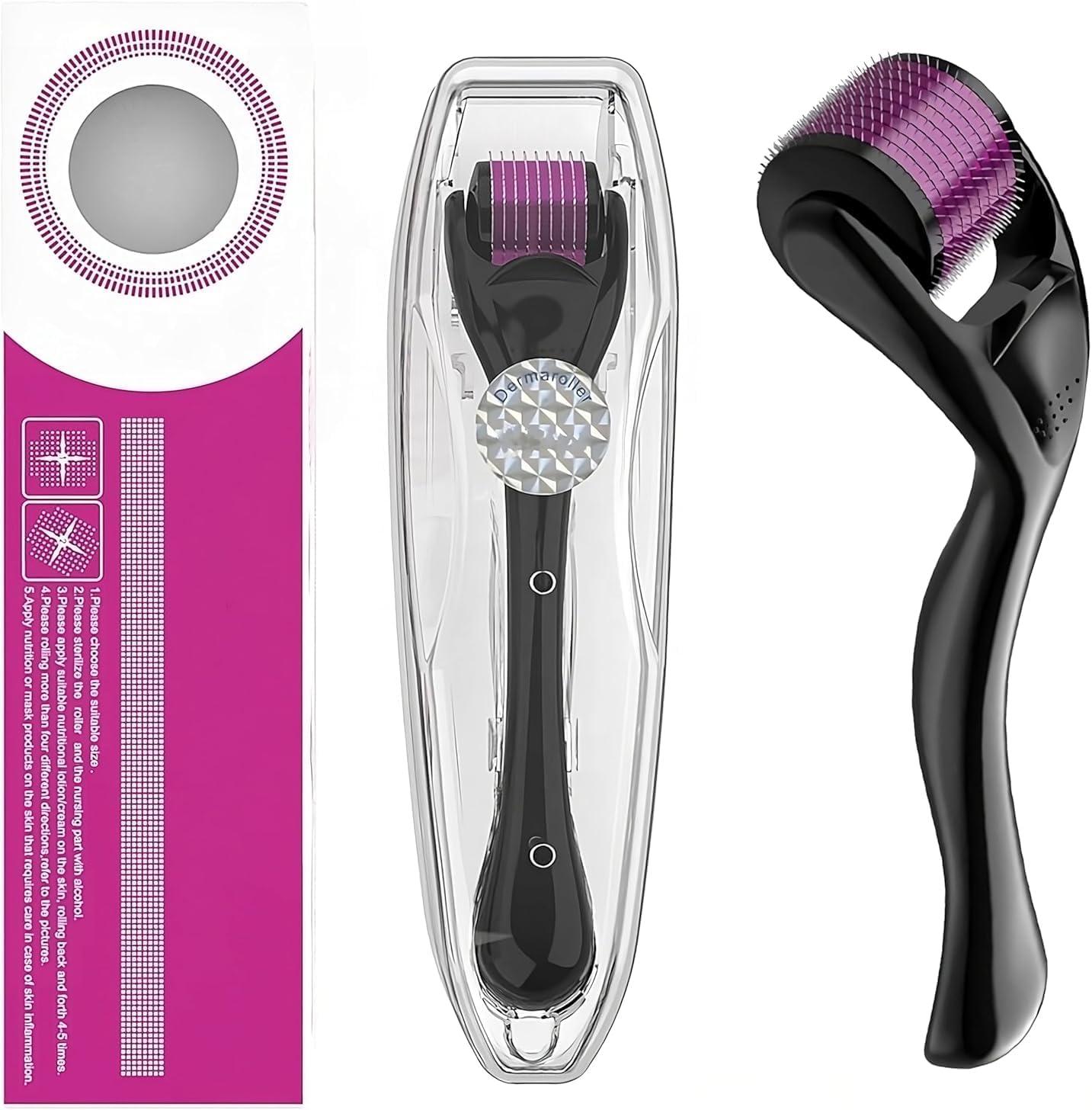 Derma Roller Hair Growth for Men and Women Microneedling Skin Beard ...