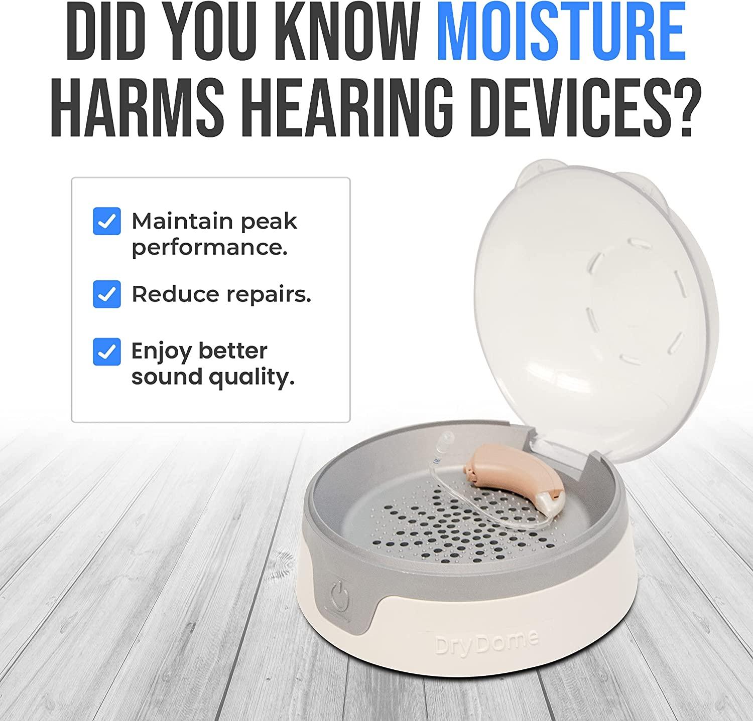 Dry Dome by Dry & Store: Compact Hearing Aid Dehumidifier & Dryer | Buy ...