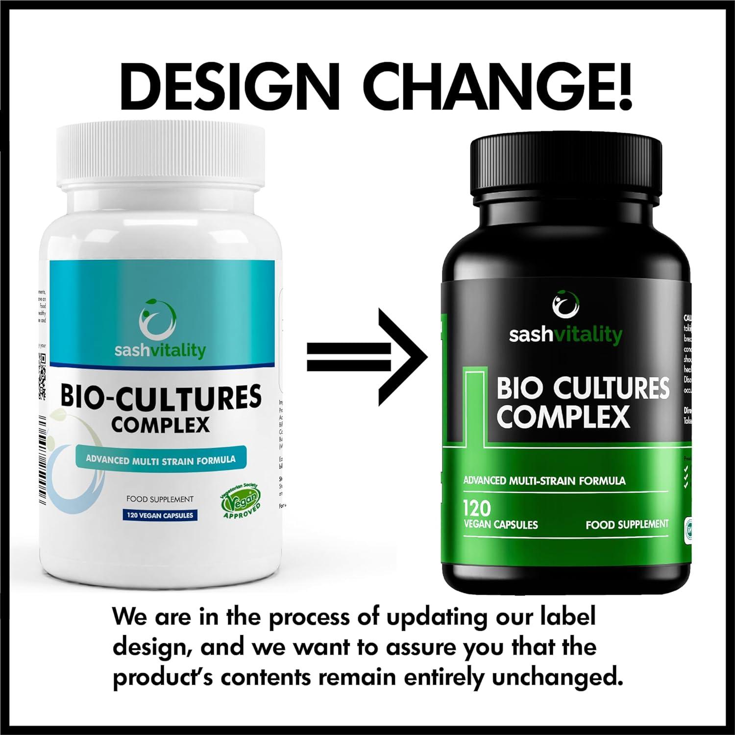 Bio-Cultures Complex Probiotics for Adults | 120 Vegetarian Capsules ...