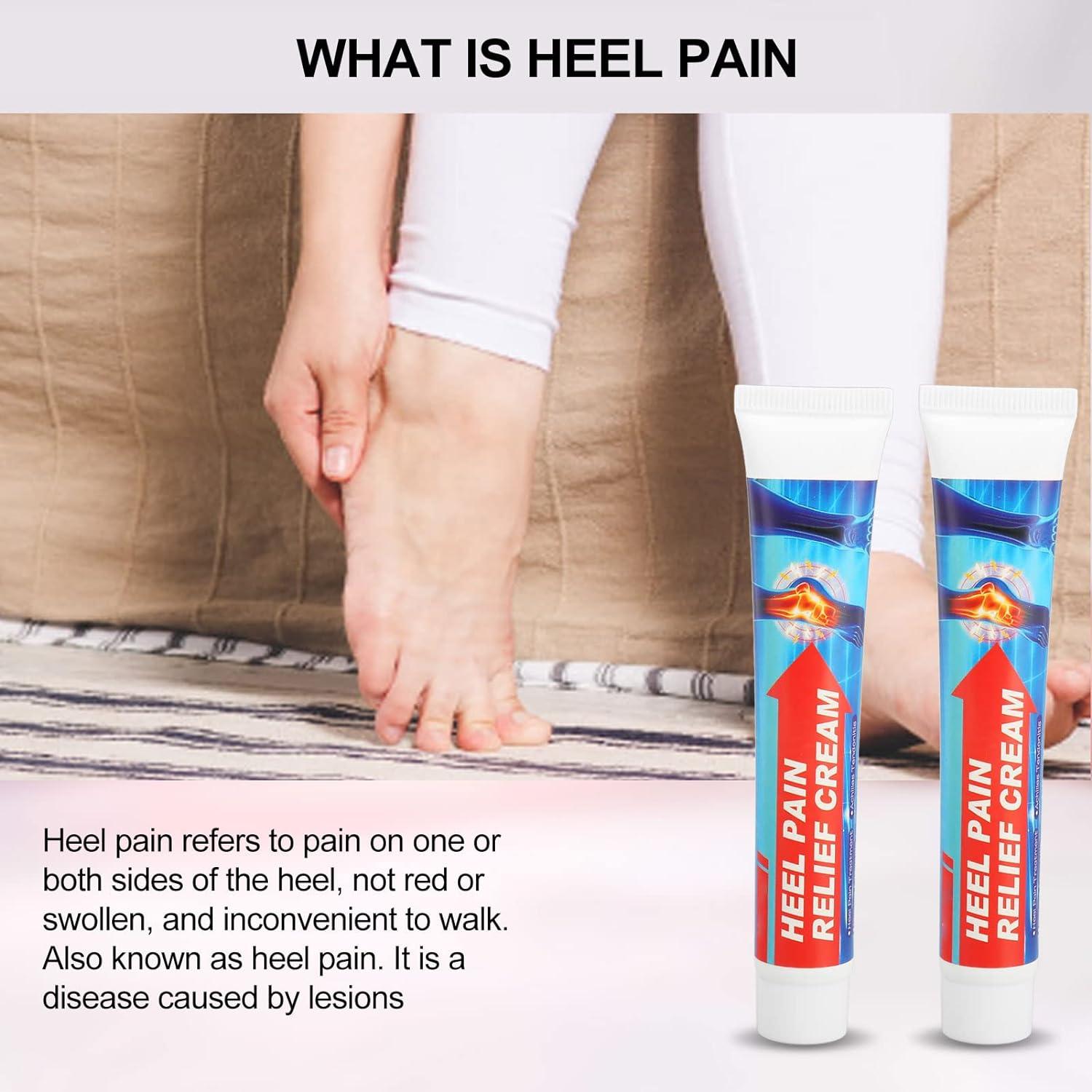 2pcs Heel Ointment 20g - Foot Pain Relief Cream for Cramps, Soreness ...