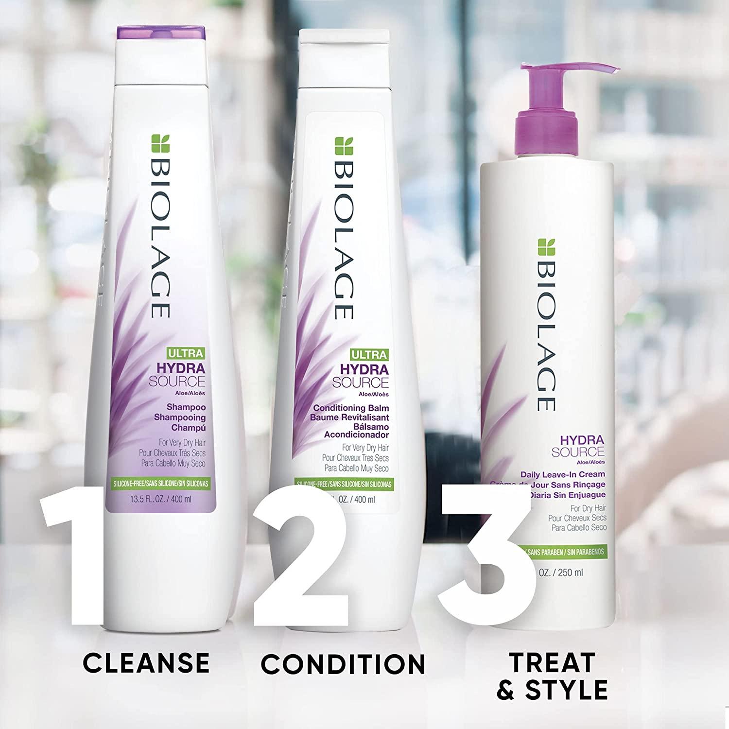 BIOLAGE Ultra Hydra Source Conditioning Balm 33.8 Fl. Oz. | Anti-Frizz Deep Conditioner for Very ...