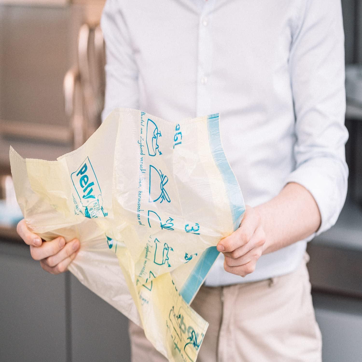Eco-Friendly Pely Pull Tape Garbage Bags - Lemon Scented Climate ...