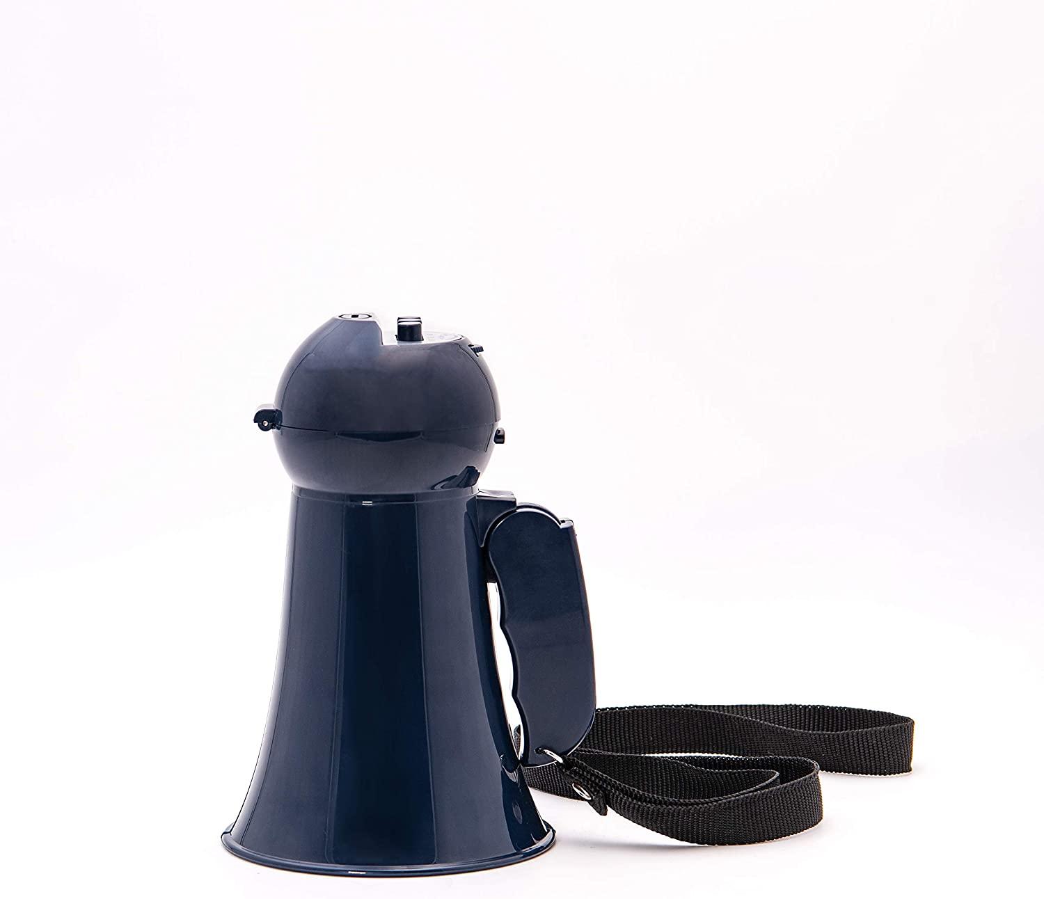 BEMLDY Mini Portable Megaphone with Siren & Voice Recorder - Adjustable ...