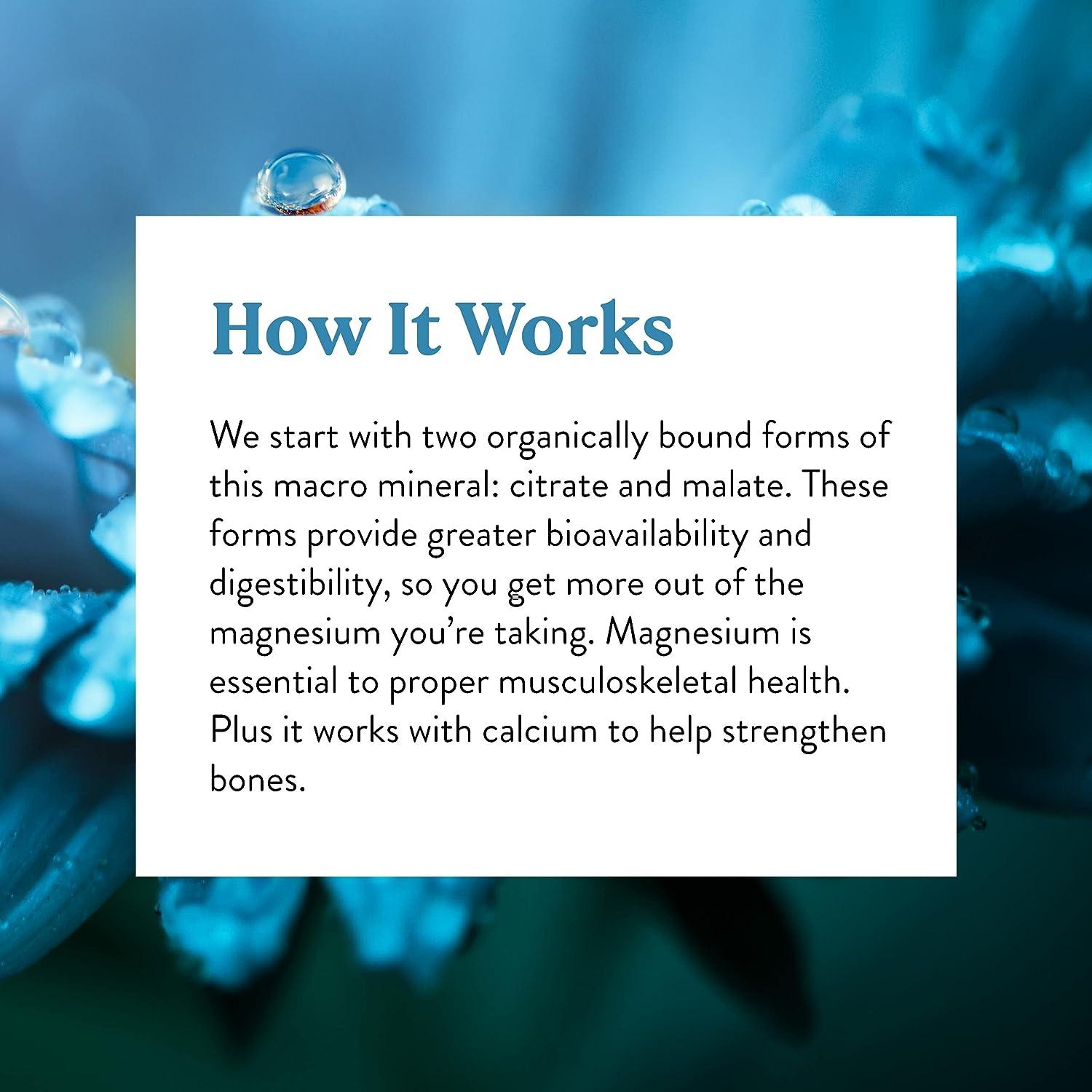 Nature's Sunshine High Potency Magnesium Complex - Muscle Function ...