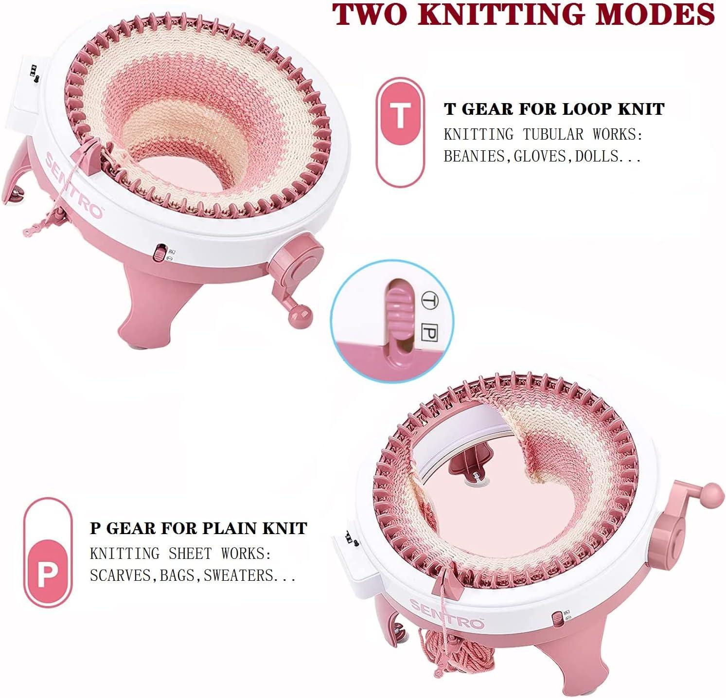 48 Needle Knitting Loom Machine with Row Counter - Smart Weaving Loom ...